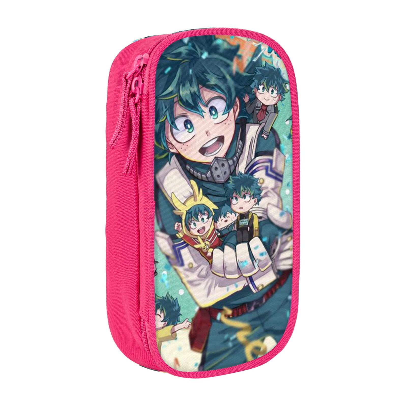 My Hero Academia Character Pencilcase Large Capacity Pencase Double ...