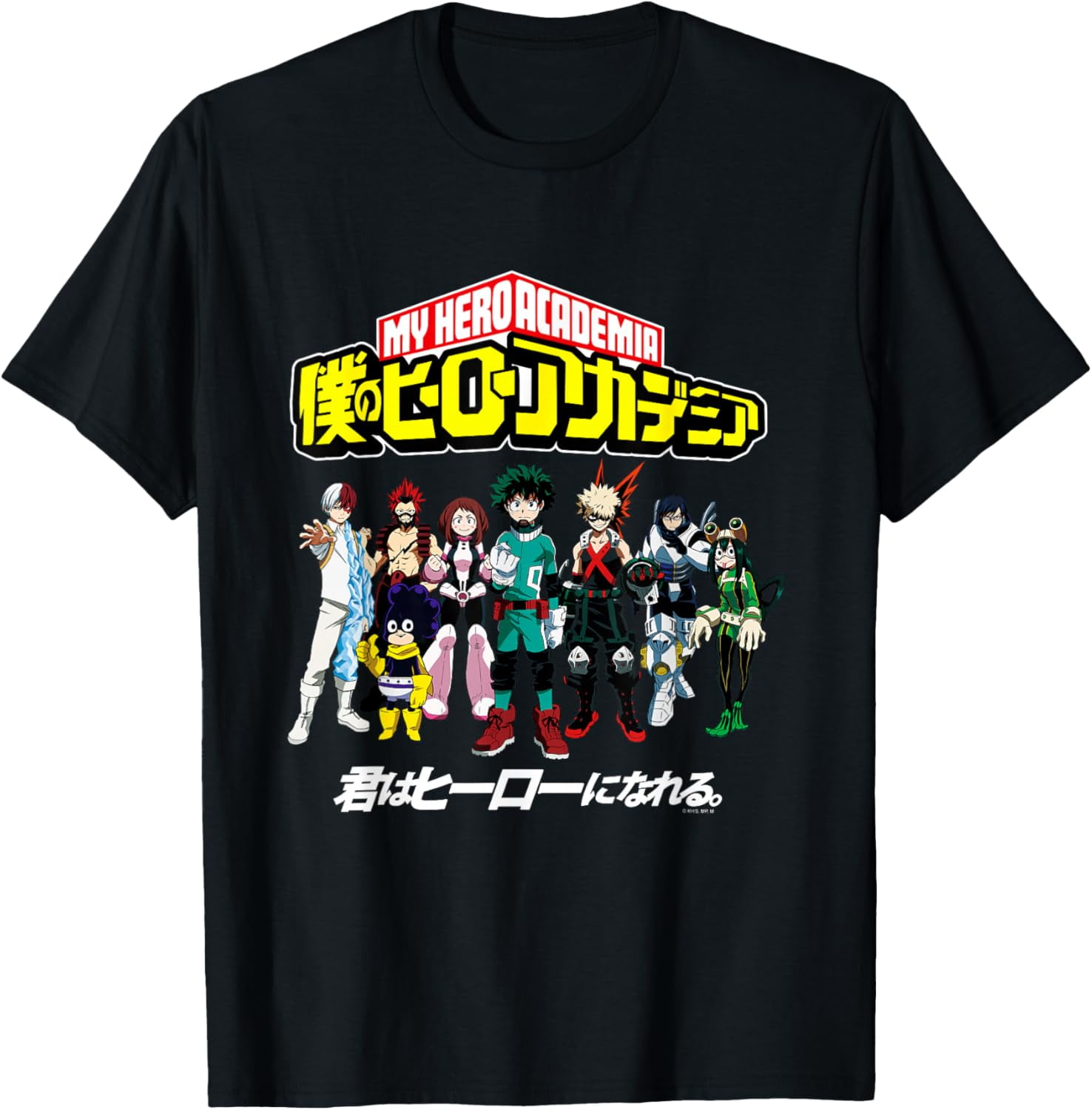 My Hero Academia Class 1A Group Shot Anime T-Shirt - Walmart.com