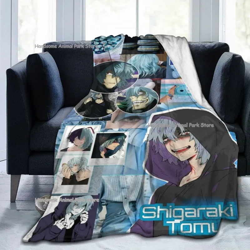 My Hero Academia Collage Anime Shigaraki Fleece Flannel Throw Blanket ...