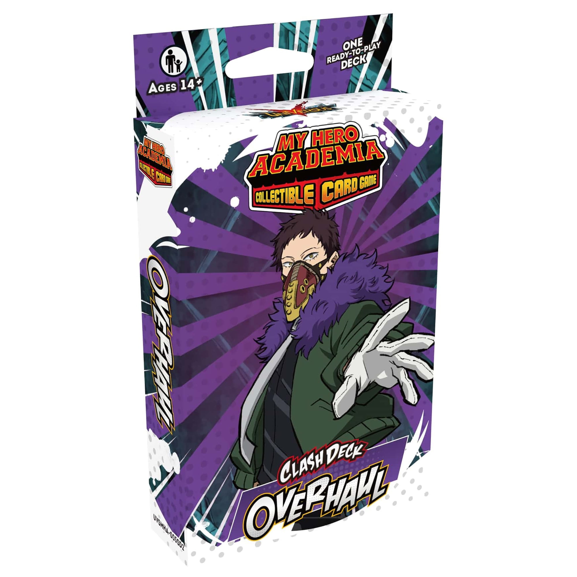 My Hero Academia Collectible Card Game Series 5: Clash Deck Overhaul ...