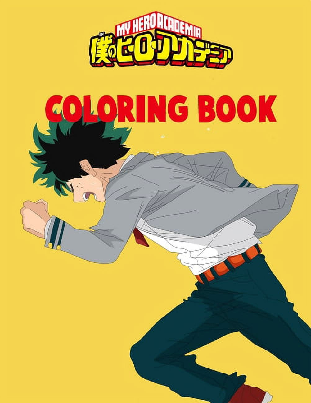 My Hero Academia Coloring Book : Super Edition My Hero Academia ...