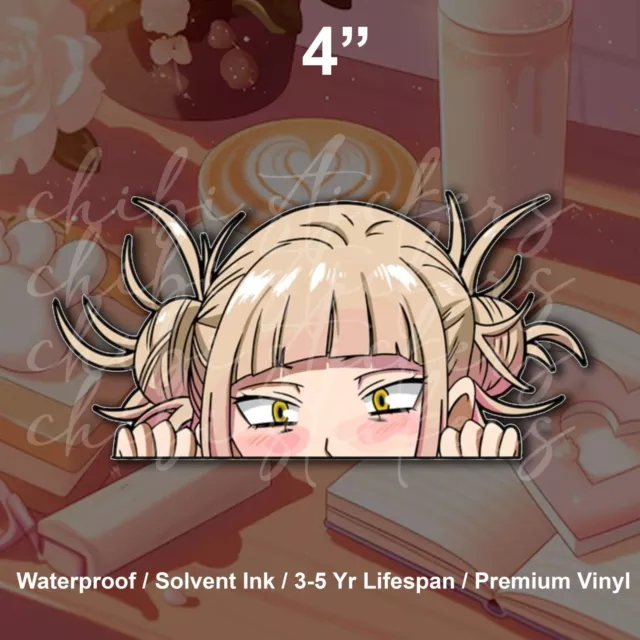 My Hero Academia - Cute Himiko Toga, Anime Jdm Vinyl Window Sticker ...