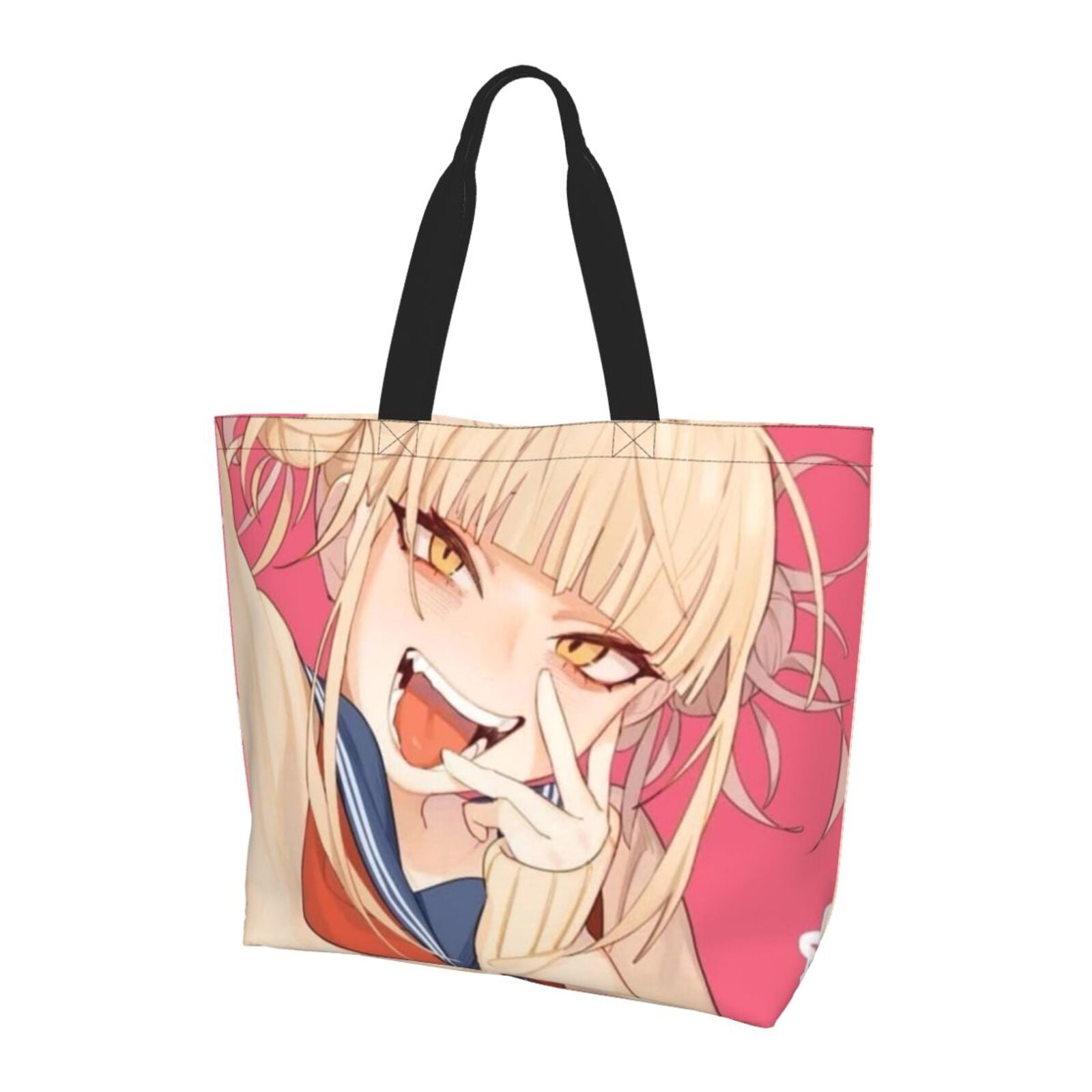 My Hero Academia Cute Himiko Toga Tote Bags Reusable Women Shoulder Bag ...