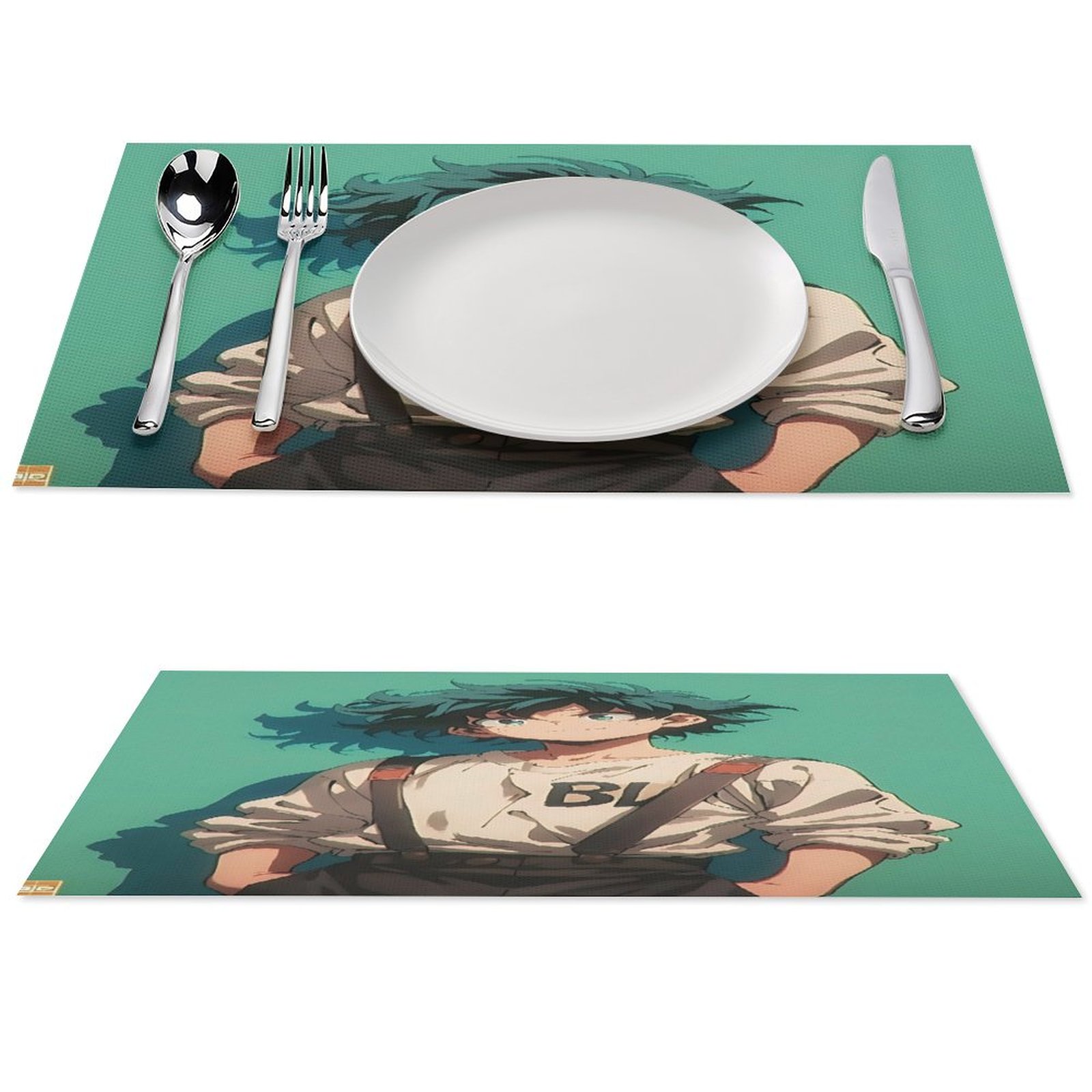 My Hero Academia Cute cartoon table mat non-slip heat-resistant ...