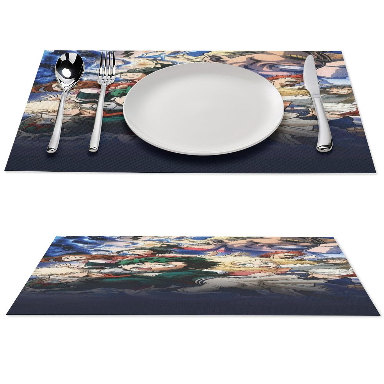 My Hero Academia Cute cartoon table mat non-slip heat-resistant ...