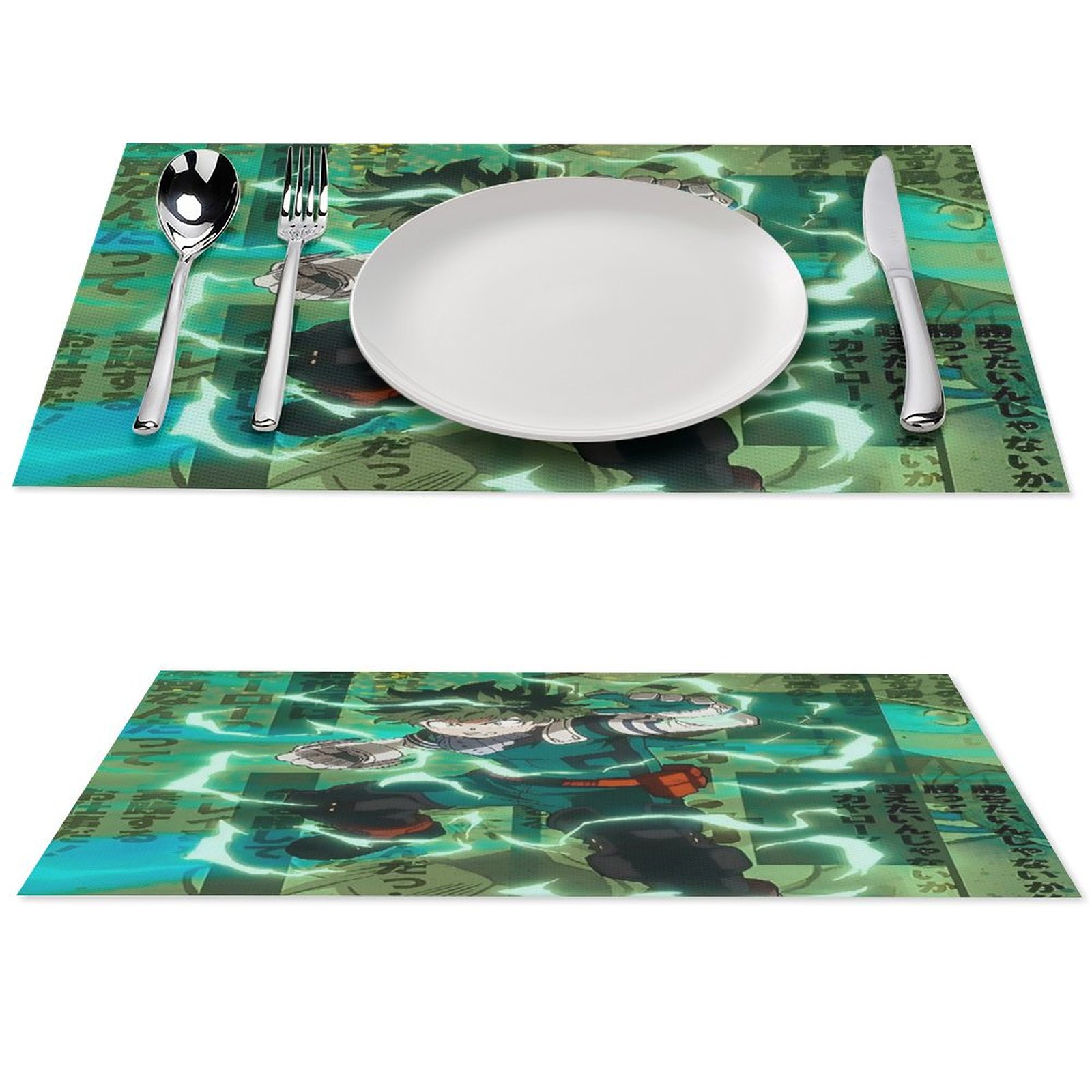 My Hero Academia Cute cartoon table mat non-slip heat-resistant ...