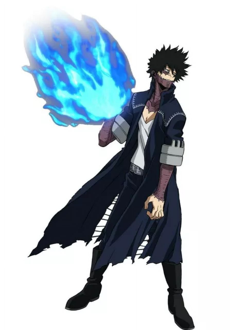 My Hero Academia Dabi Attack Stickers Phone Decal Water Bottle Stickers ...