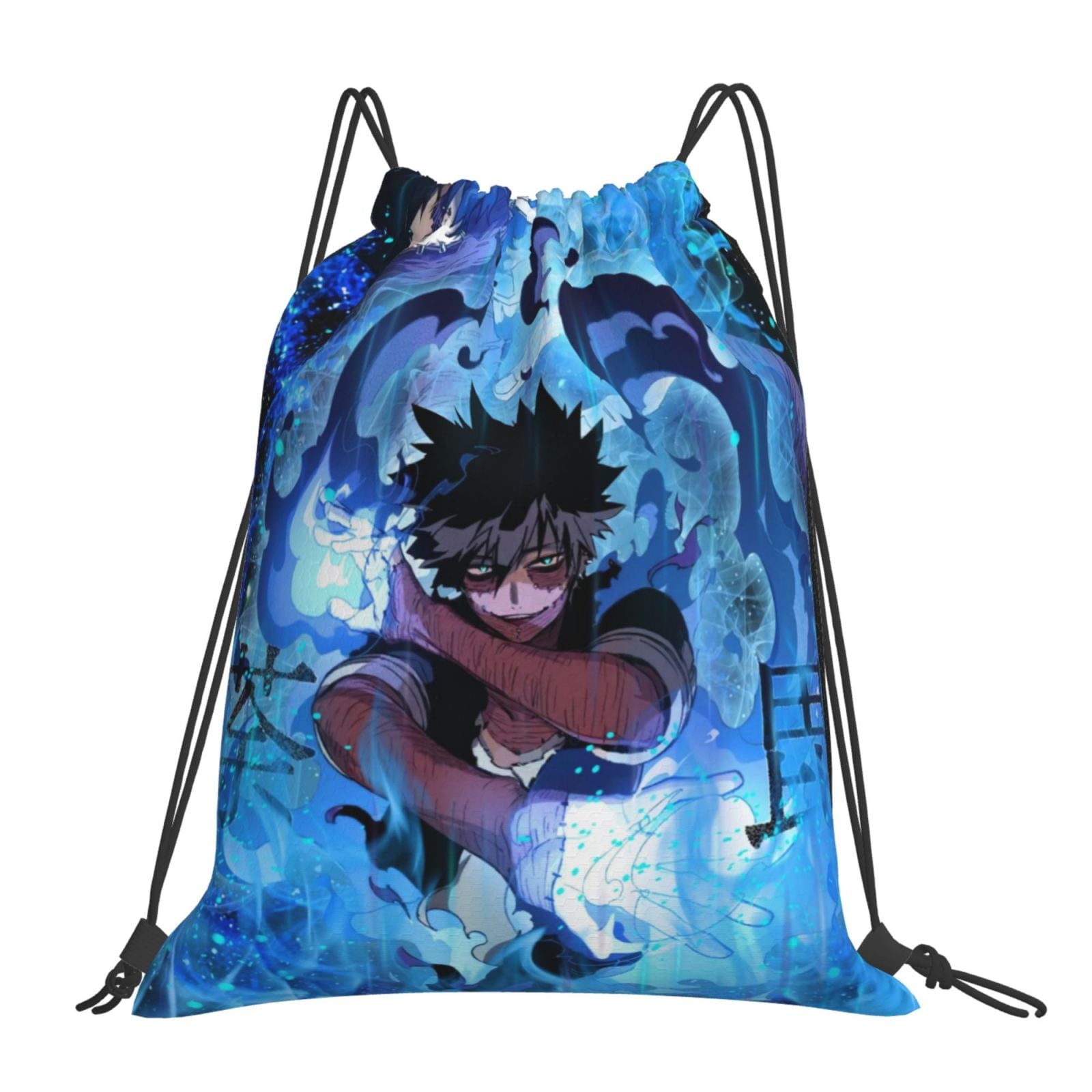 My Hero Academia Dabi Drawstring Backpack Sport Gym Bag For Yoga ...