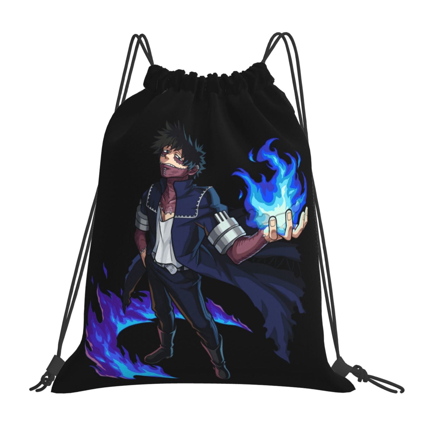 My Hero Academia Dabi Drawstring Backpack Sport Gym Bag For Yoga ...