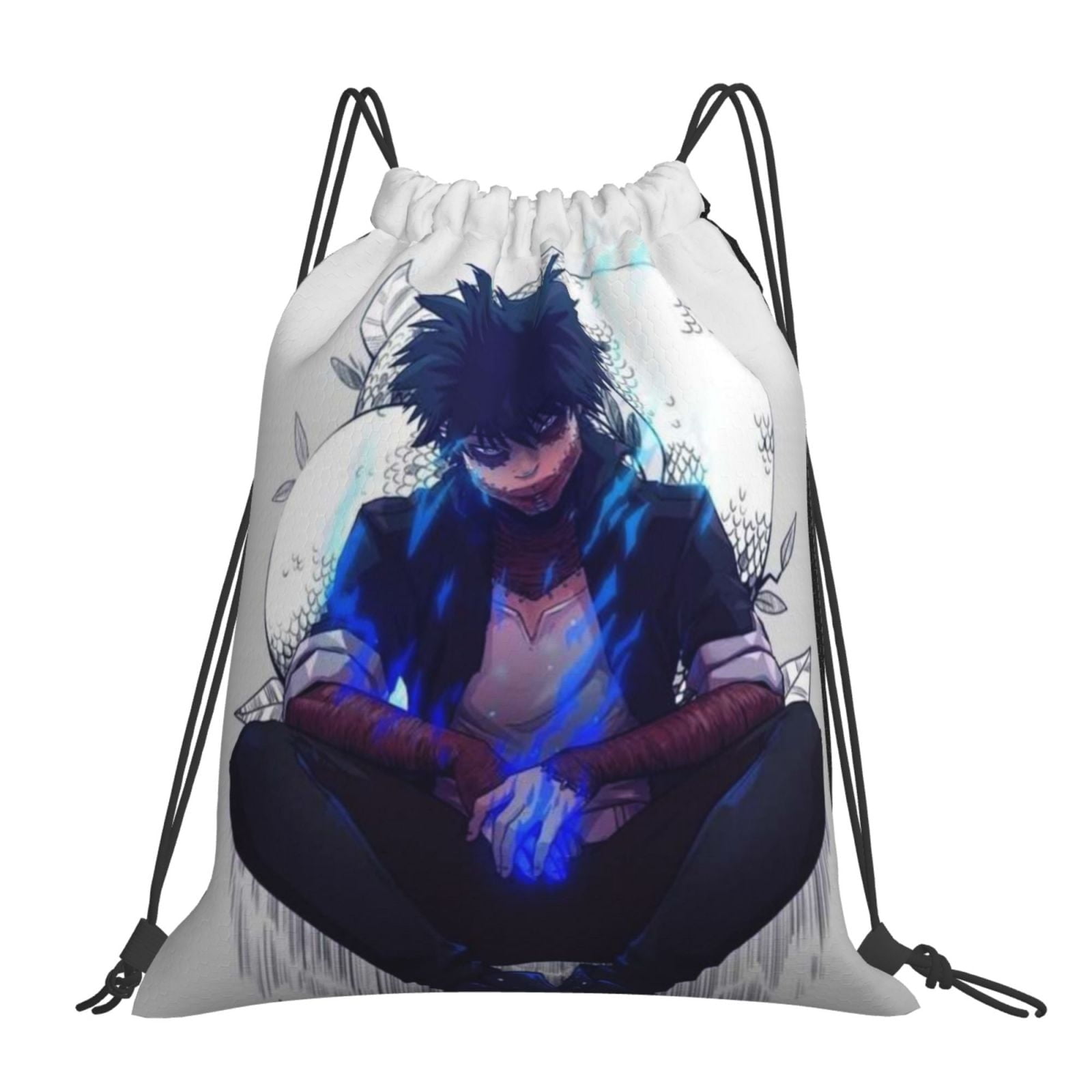 My Hero Academia Dabi Drawstring Backpack Sport Gym Bag For Yoga ...