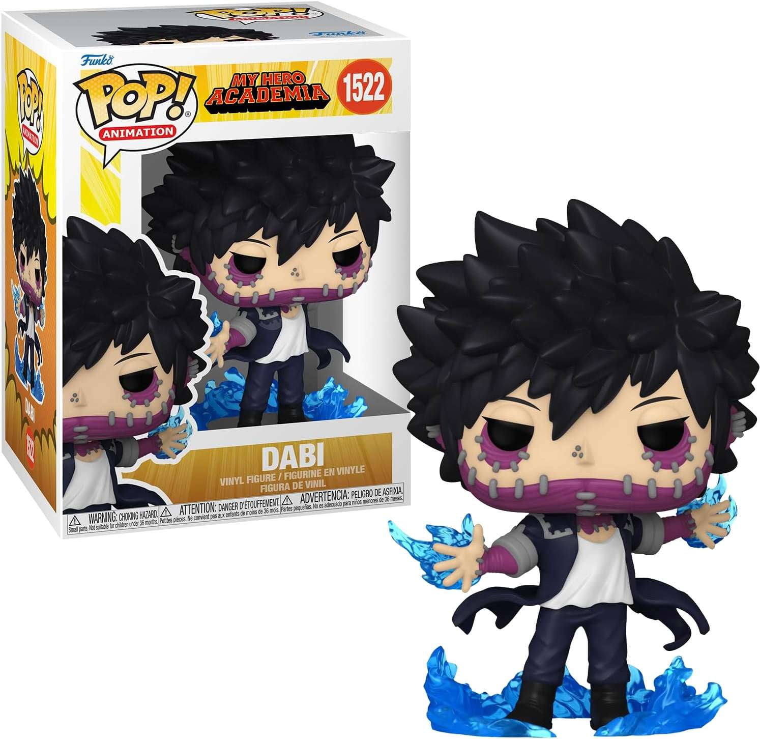 Funko POP! My Hero Academia MHA Anime Dabi with Flames Figure #1522 ...