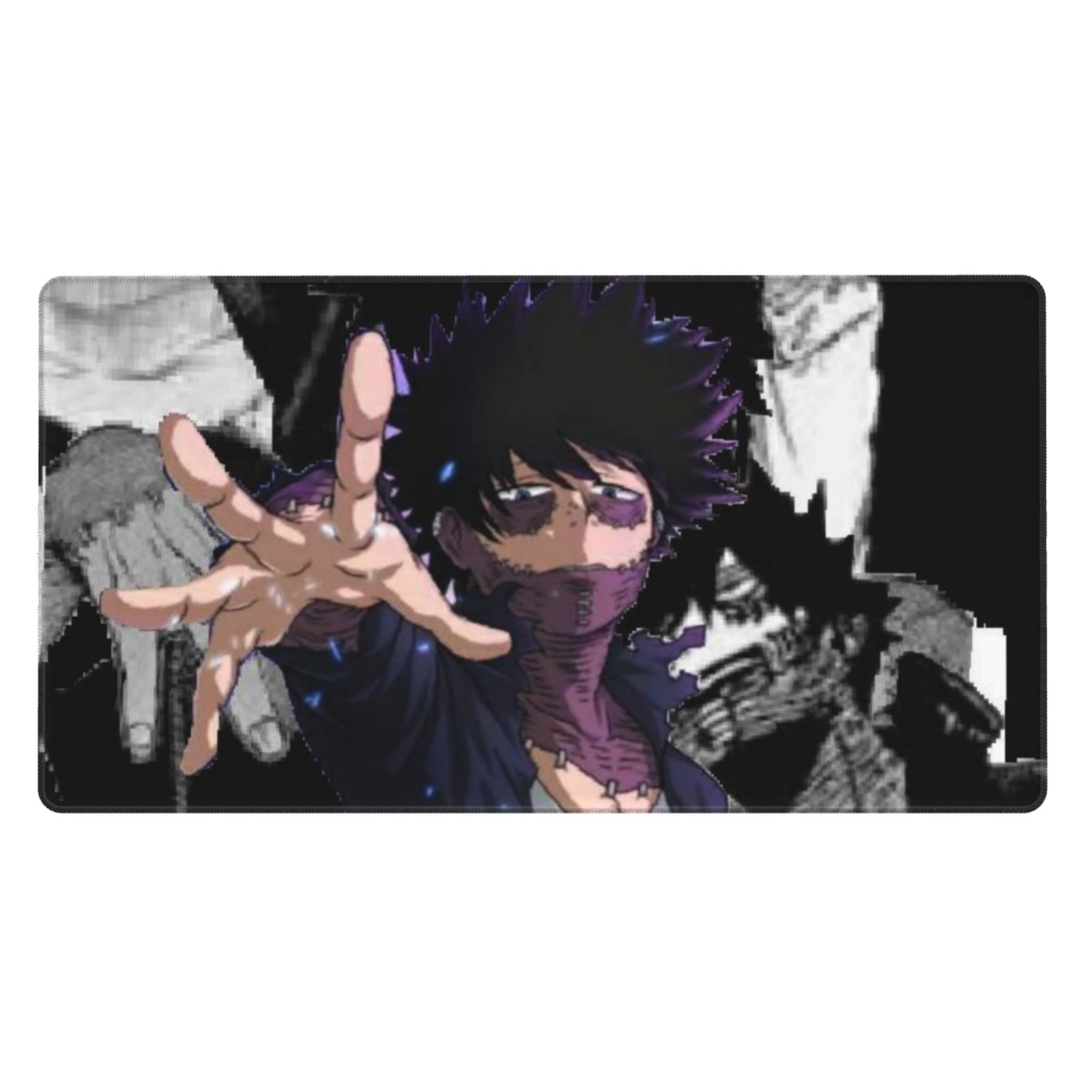 My Hero Academia Dabi Mouse Pad 16x29.5 Inch Computer Keyboard Mouse ...