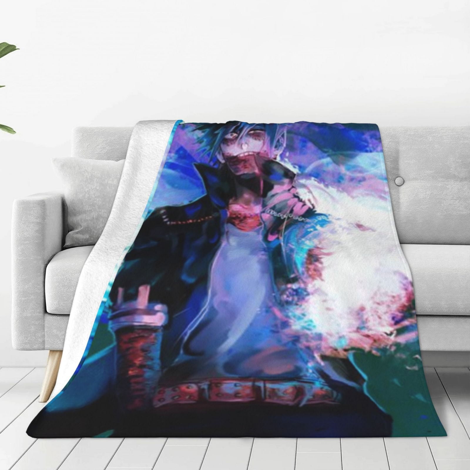 My Hero Academia Dabi Throw Blanket Couch Bed Sofa Soft Lightweight ...
