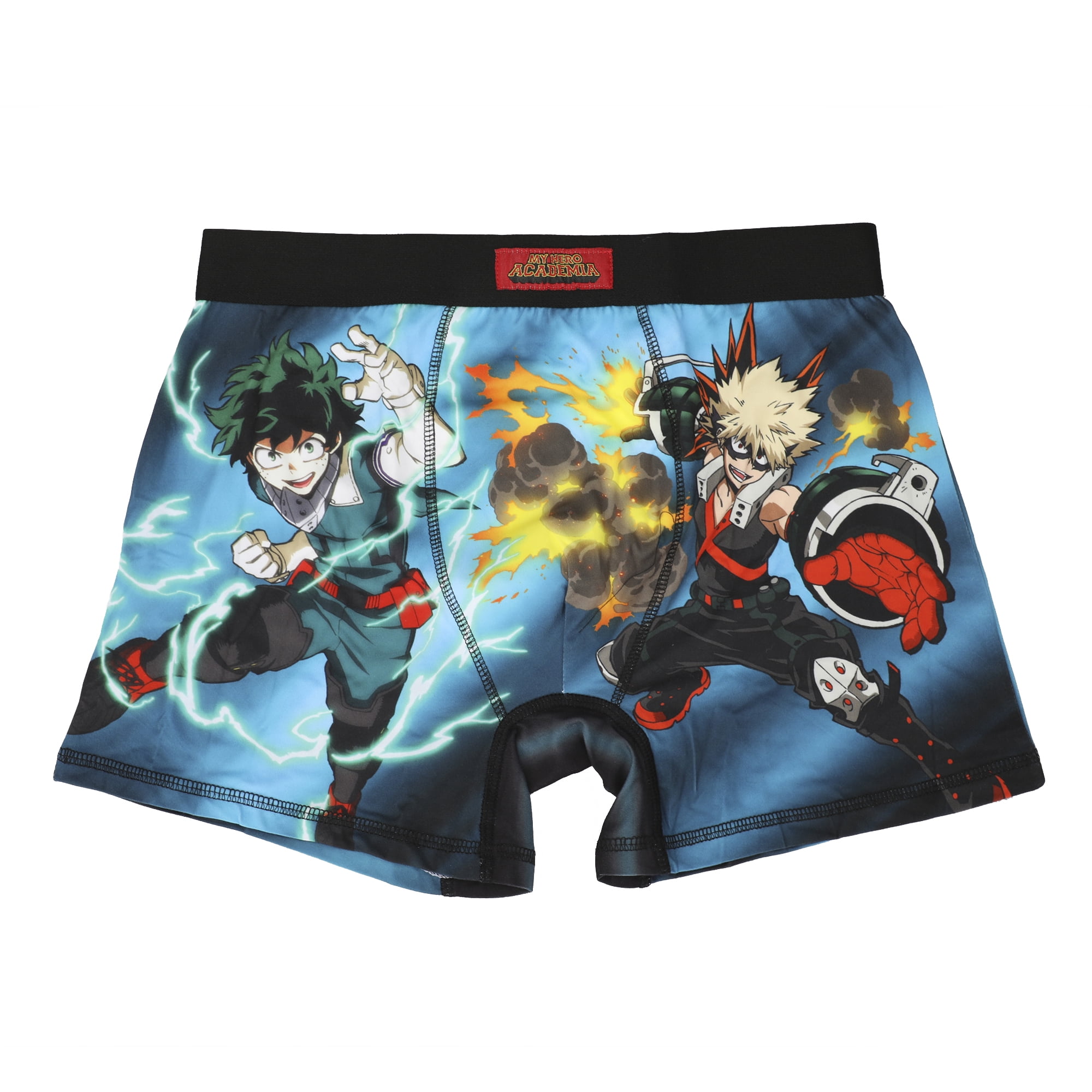 My Hero Academia Deku & Bakugo Men's Boxer Briefs-Large - Walmart.com