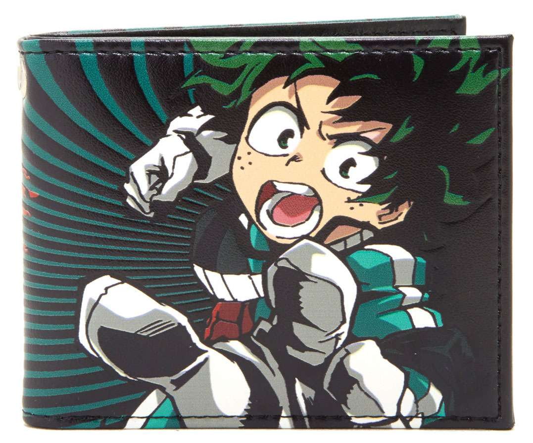 My Hero Academia Deku Bi-Fold Wallet - Walmart.com