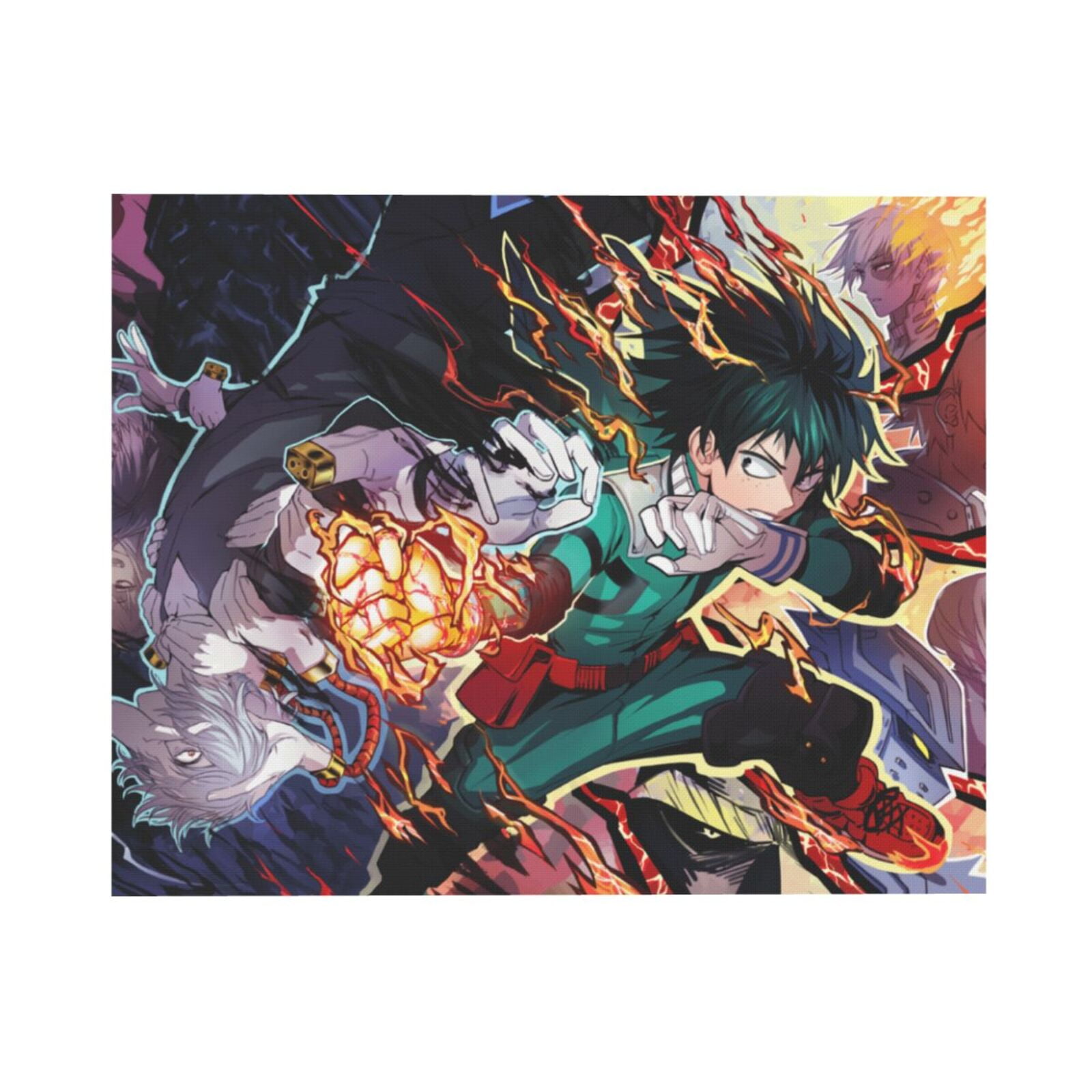 My Hero Academia Deku Canvas Decorative Poster Art Picture Painting ...