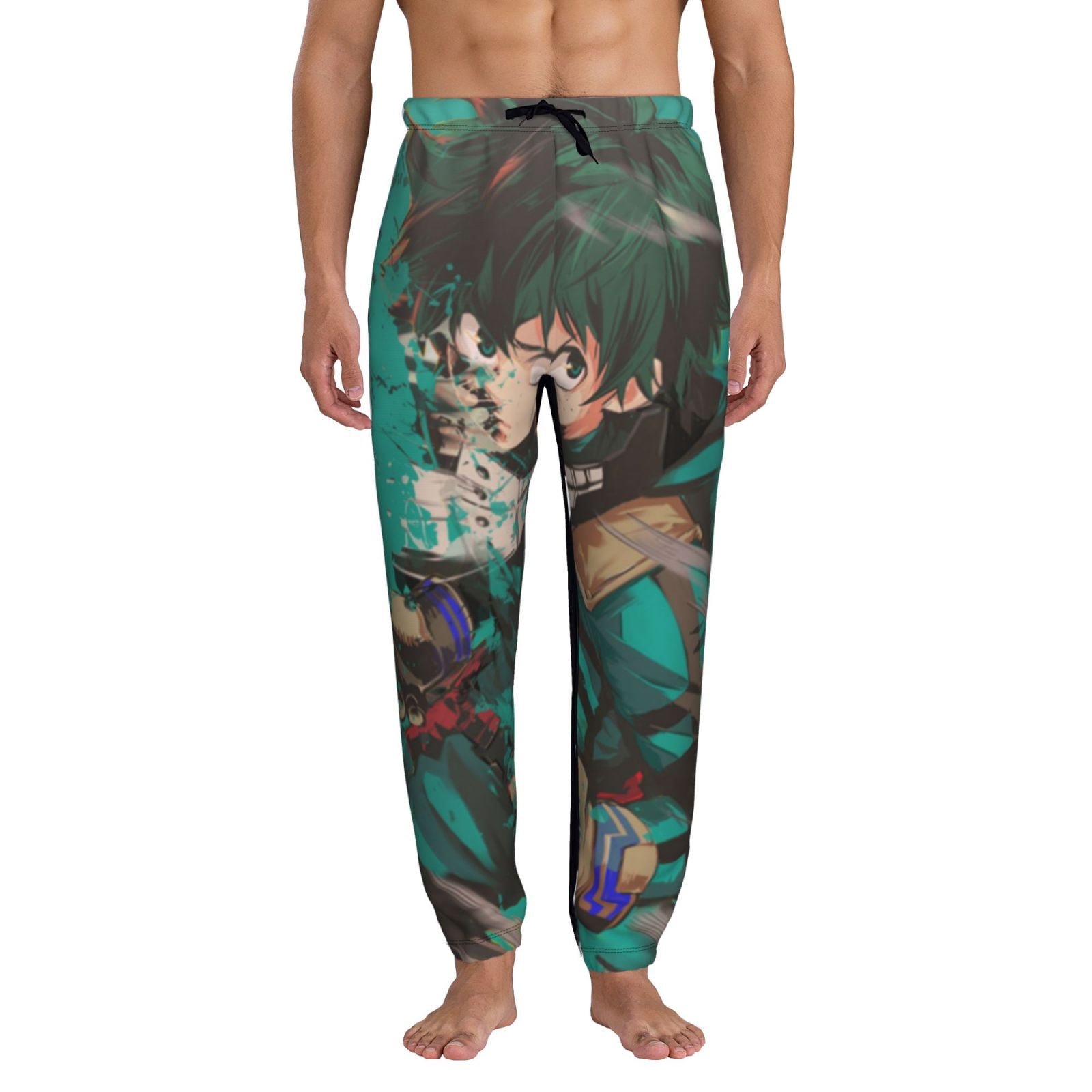 My Hero Academia Deku Mens Sweatpants Joggers Track Pants Casual Active ...