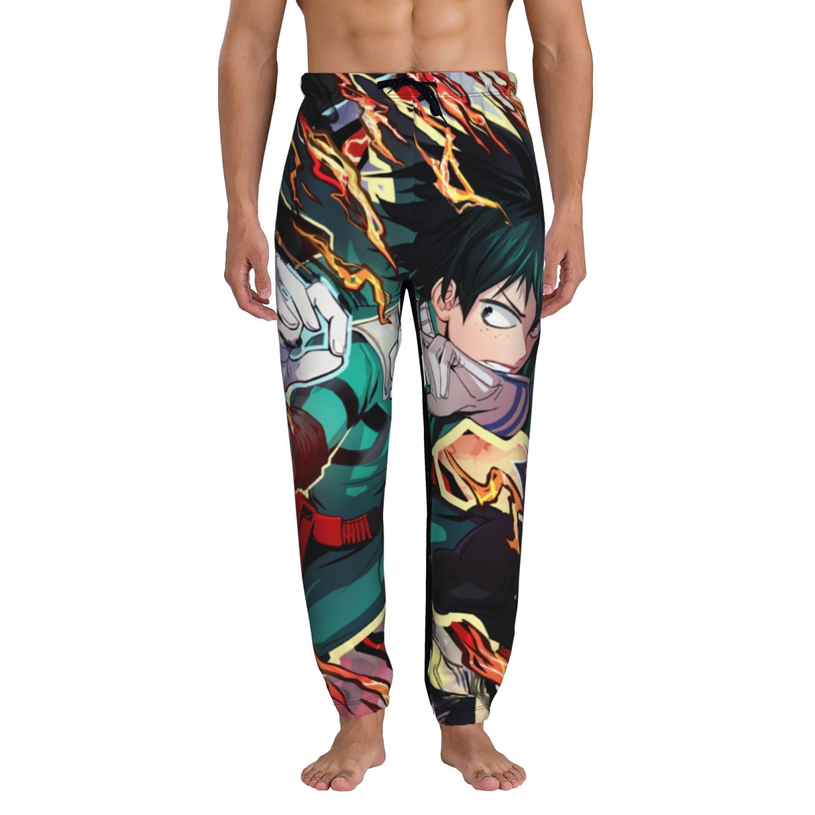 My Hero Academia Deku Mens Sweatpants Joggers Track Pants Casual Active ...