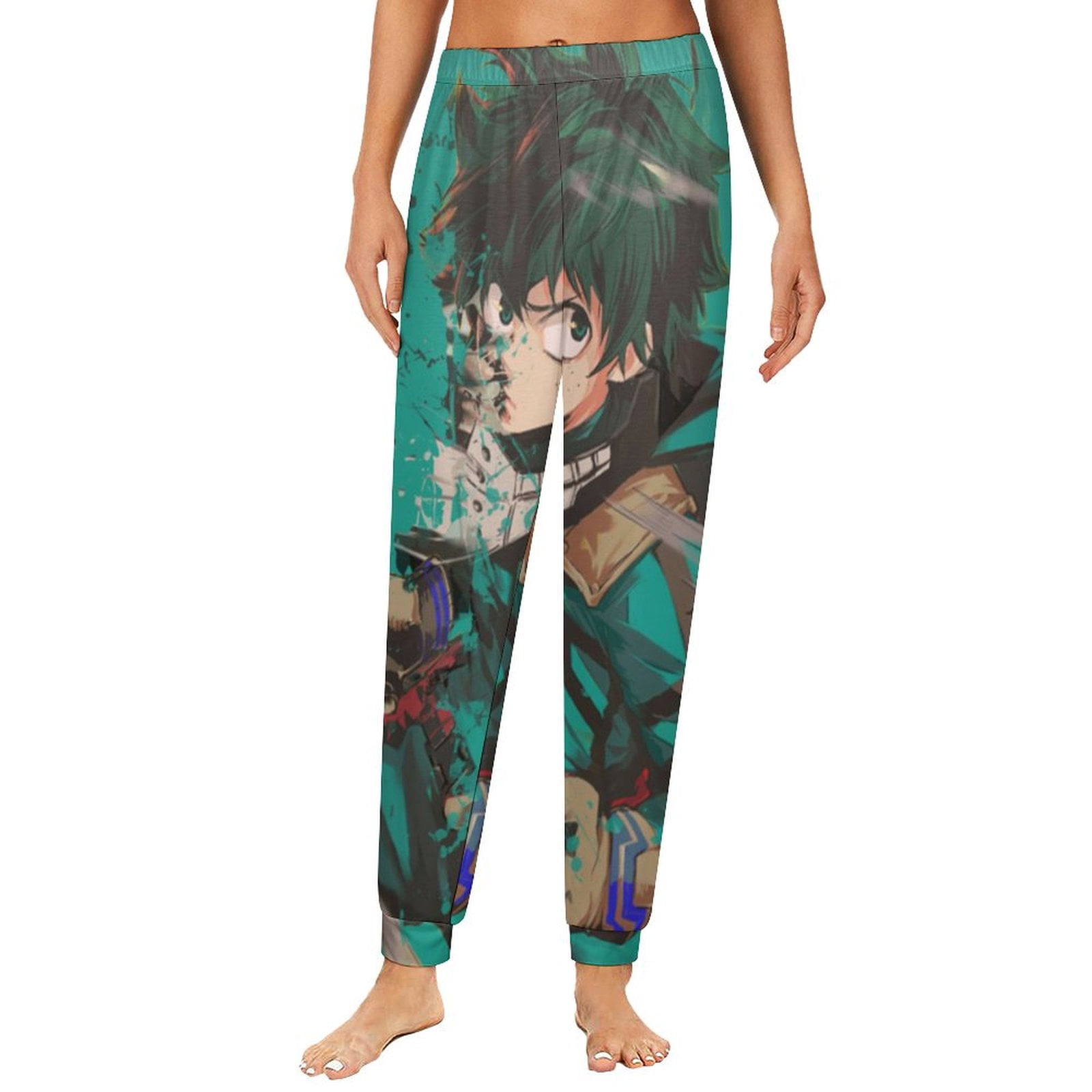 My Hero Academia Deku Pajama Bottoms for Women Novelty Lounge Daily ...