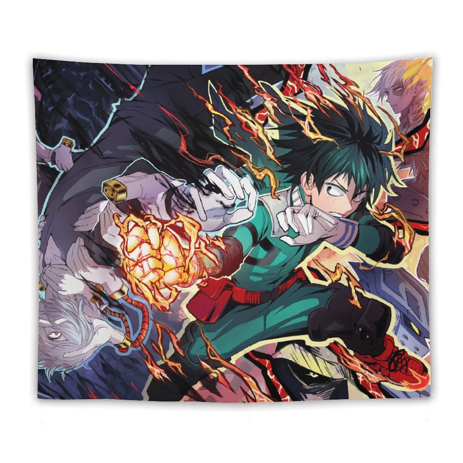 My Hero Academia Deku Tapestry Luxury Wall Hanging Tapestries ...