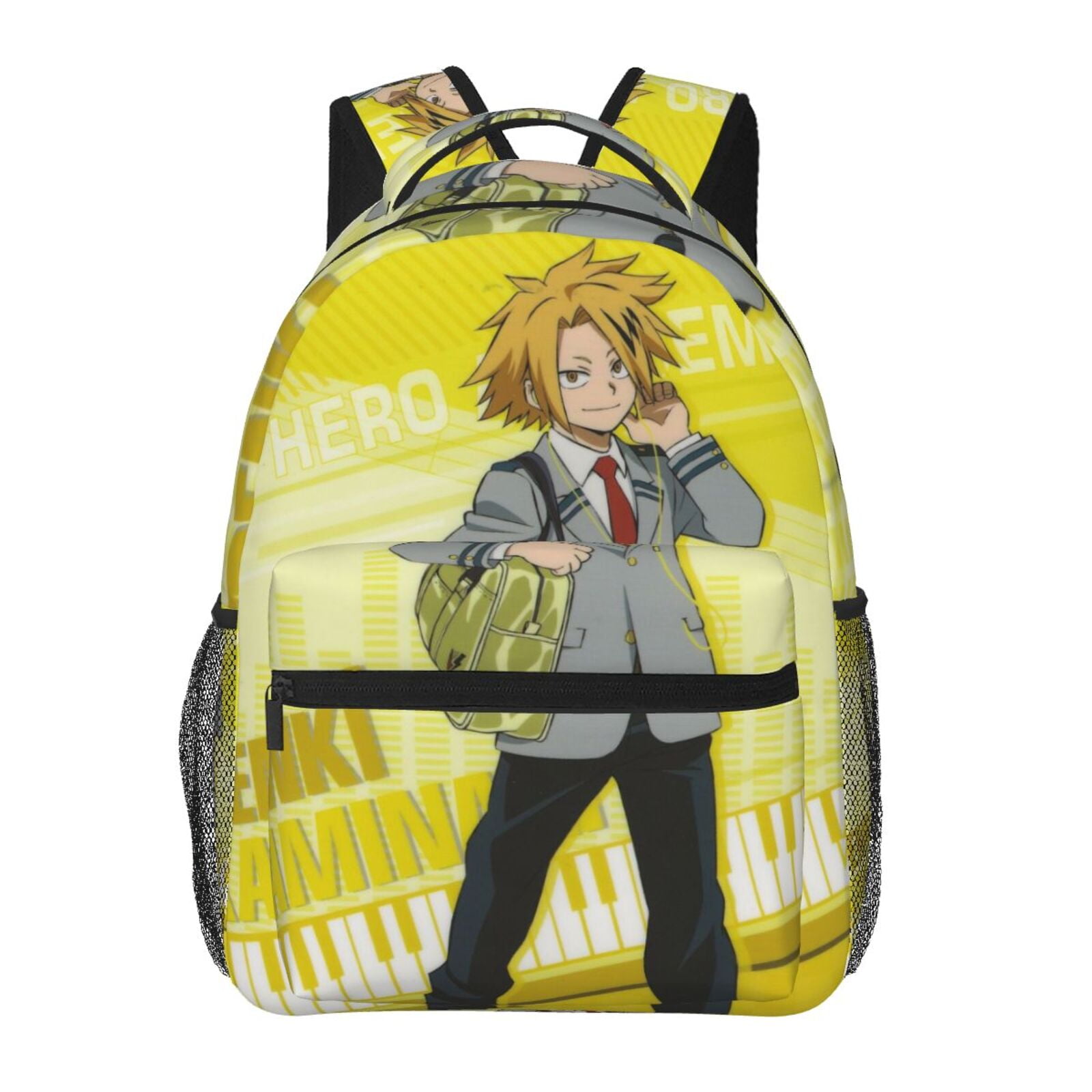My Hero Academia Denki Kaminari Backpack Lightweight Bookbag Casual ...