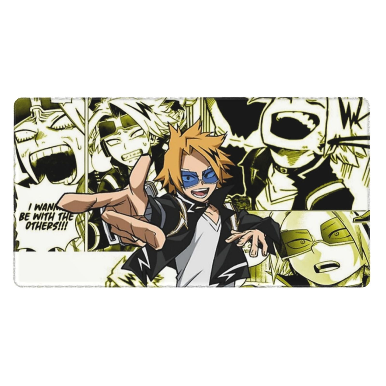 My Hero Academia Denki Kaminari Mouse Pad 16x29.5 Inch Computer ...