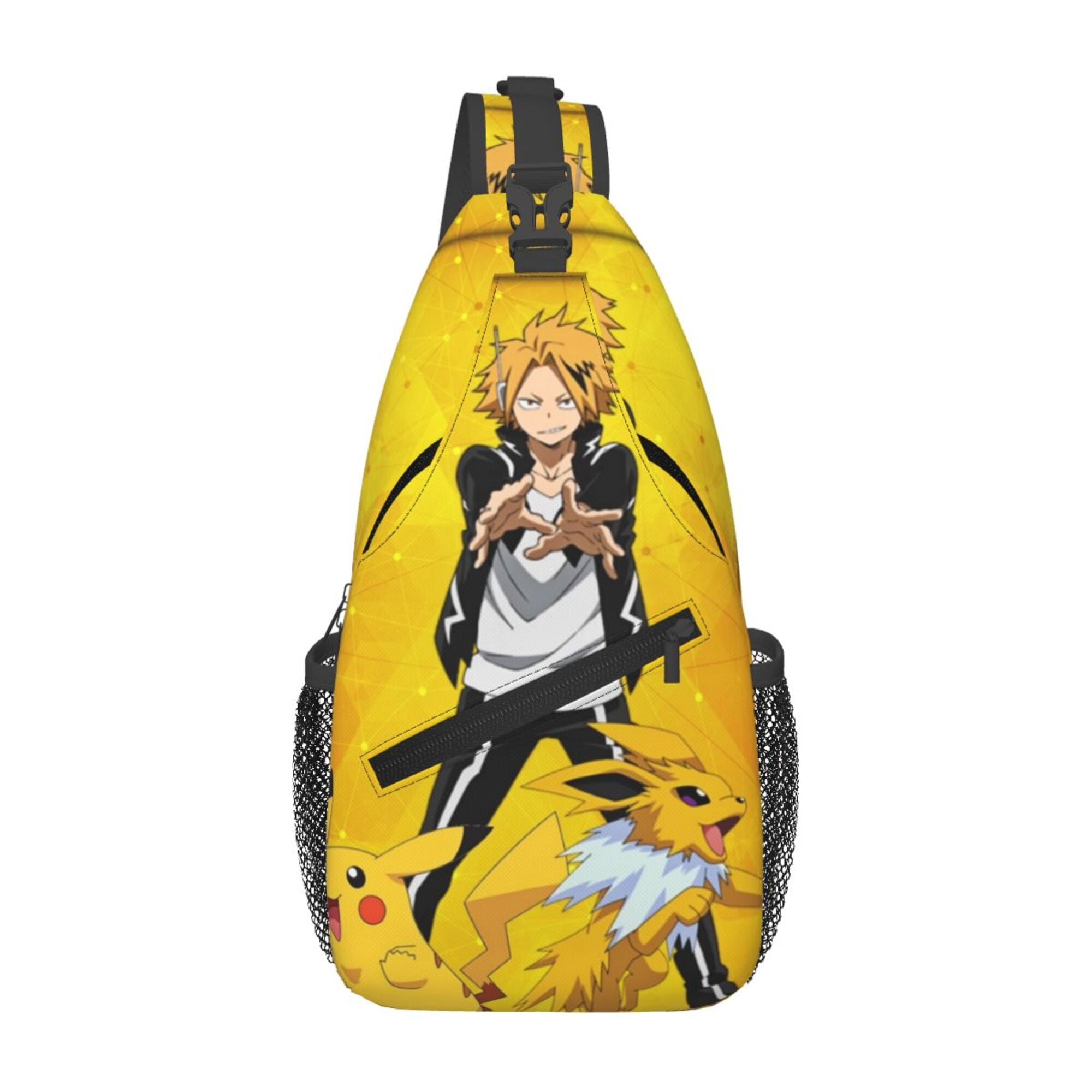 My Hero Academia Denki Kaminari Sling Backpack Crossbody Shoulder Bags ...
