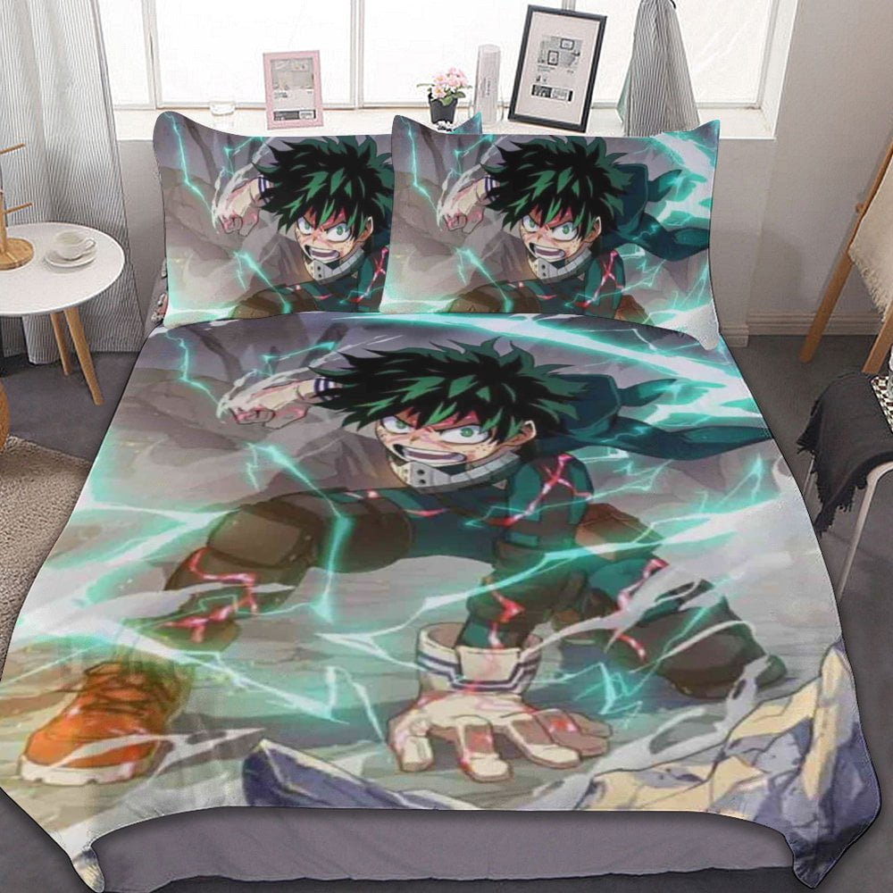 My Hero Academia Duvet Cover Set 3-Piece Bedding Set Soft Warm And ...