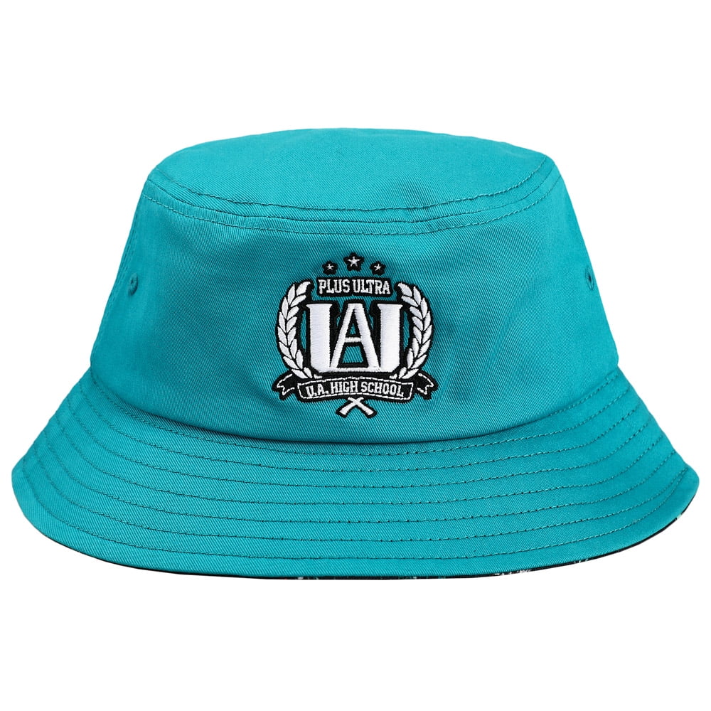 My Hero Academia Embroidered Logo Chibi Bucket Hat - Walmart.com