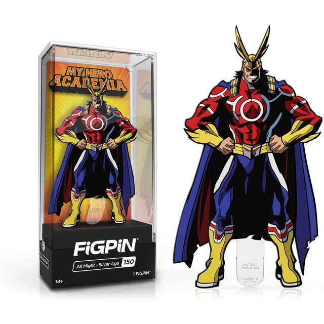 FiGPiN: My Hero Academia - All Might (Silver Age) #150 - Walmart.com