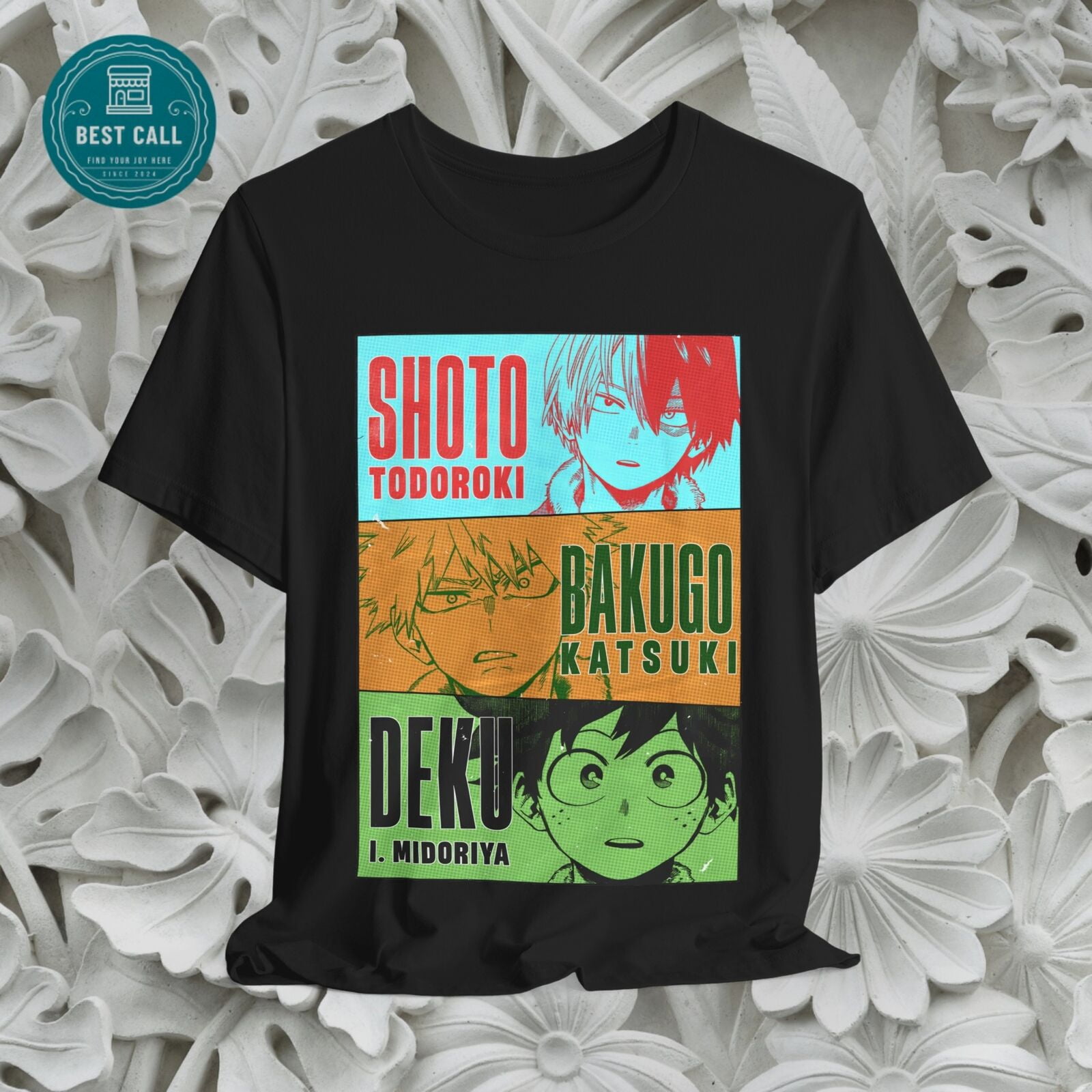 My Hero Academia Fan made T-Shirt,Izuku Midoriya, Bakugo Katsuki, Shoto ...