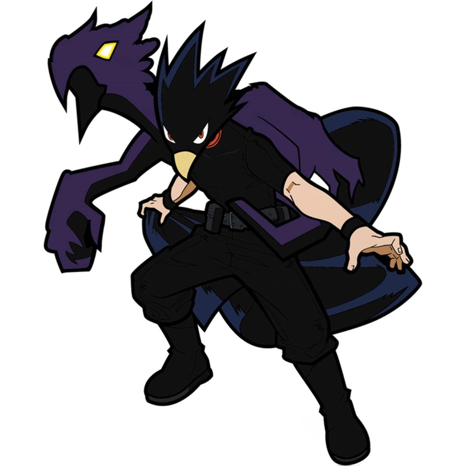 My Hero Academia Fumikage Tokoyami Classic 3-In Pin - Walmart.com