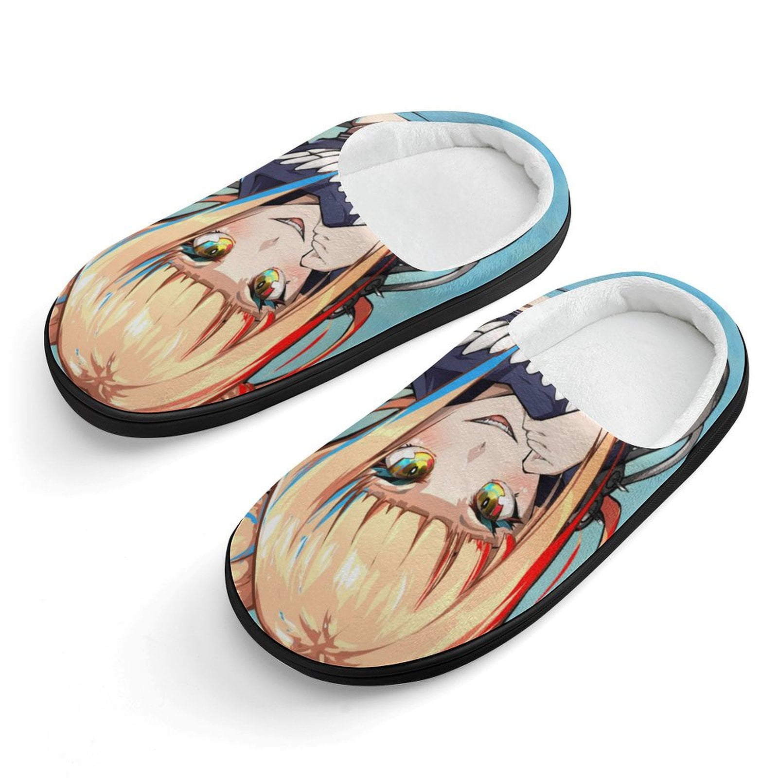 My Hero Academia Girl Himiko Toga Kid's Cotton Slippers Winter Warm ...