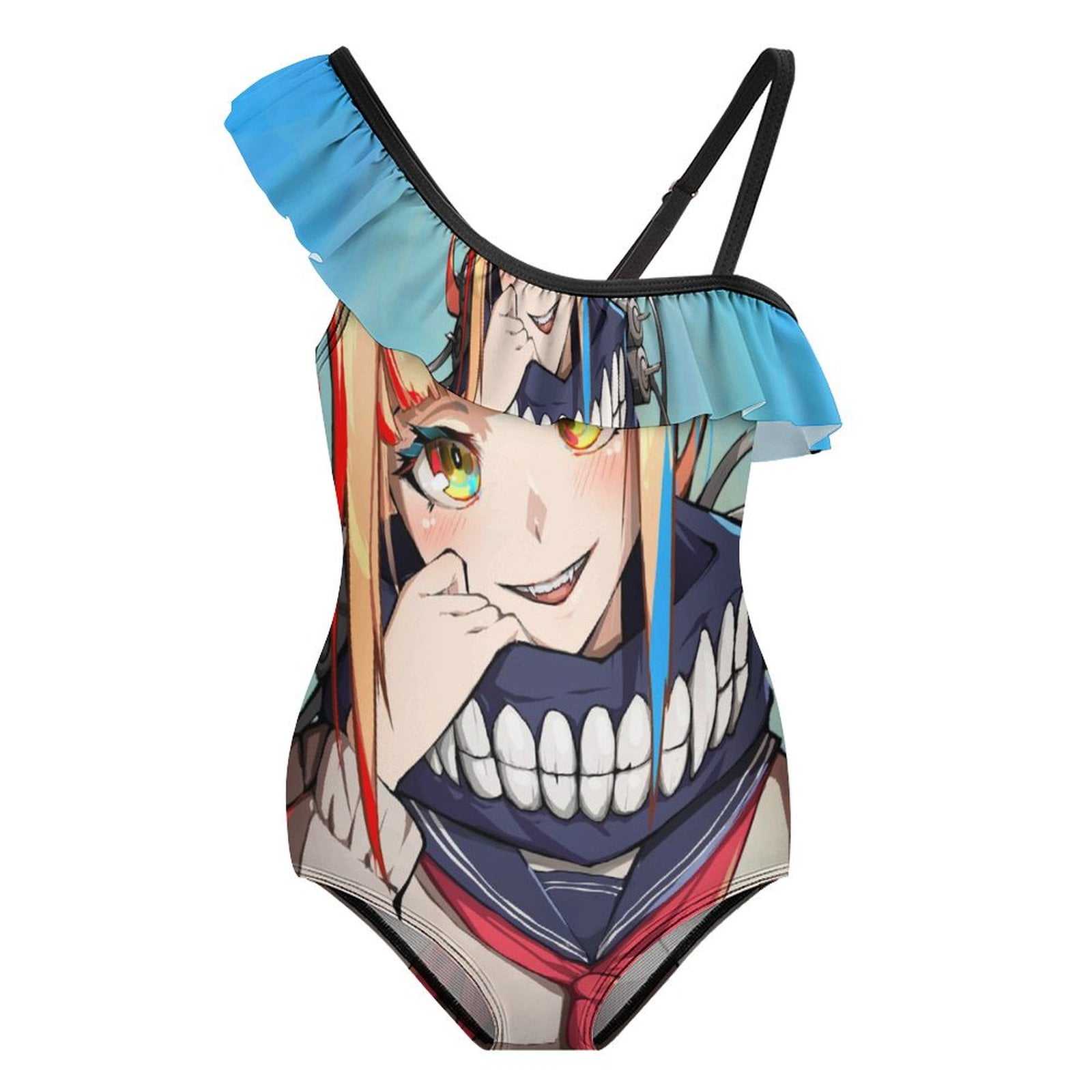 My Hero Academia Girl Himiko Toga One-Piece Swimsuit for Girls ...