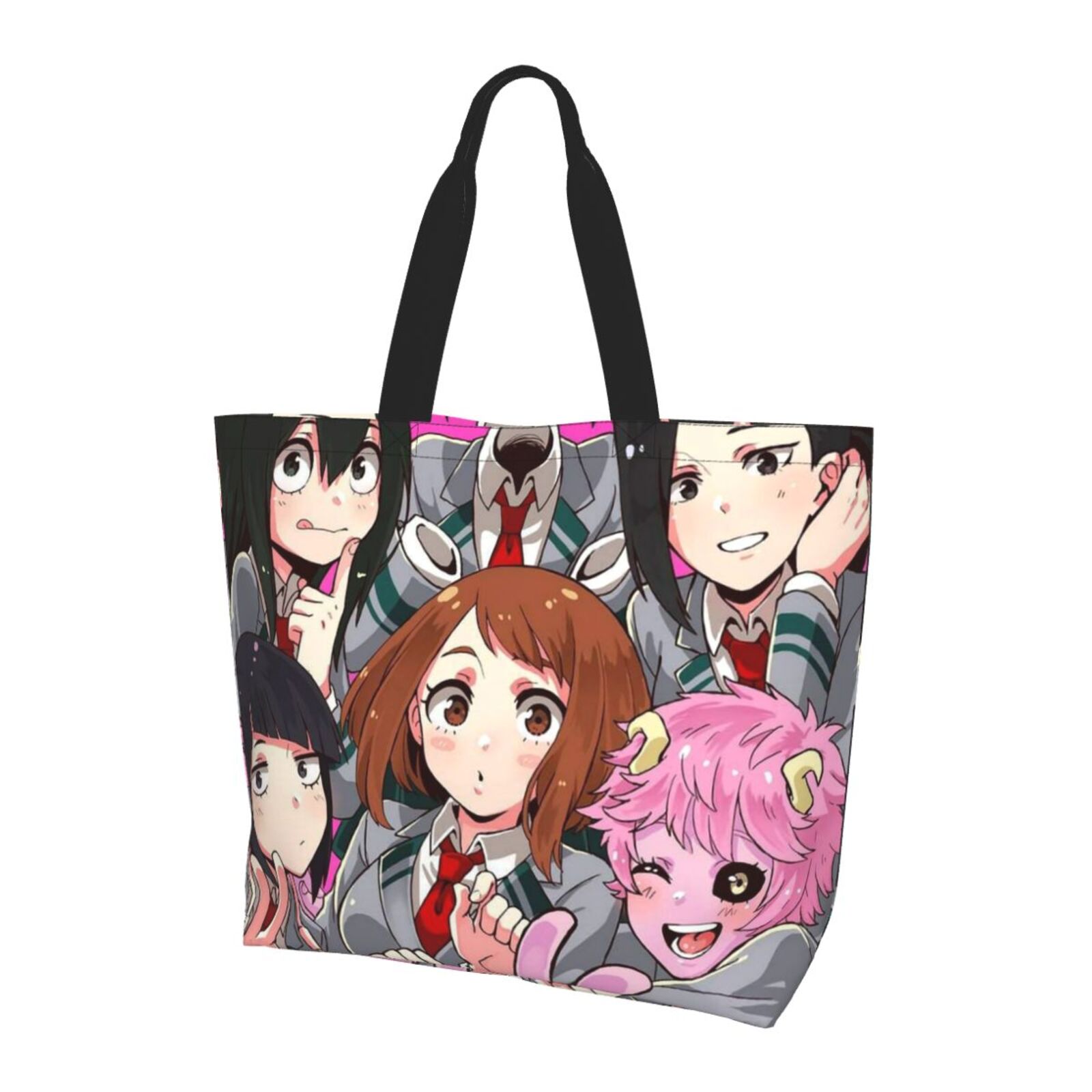 My Hero Academia Girls Anime Tote Bags Reusable Women Shoulder Bag ...