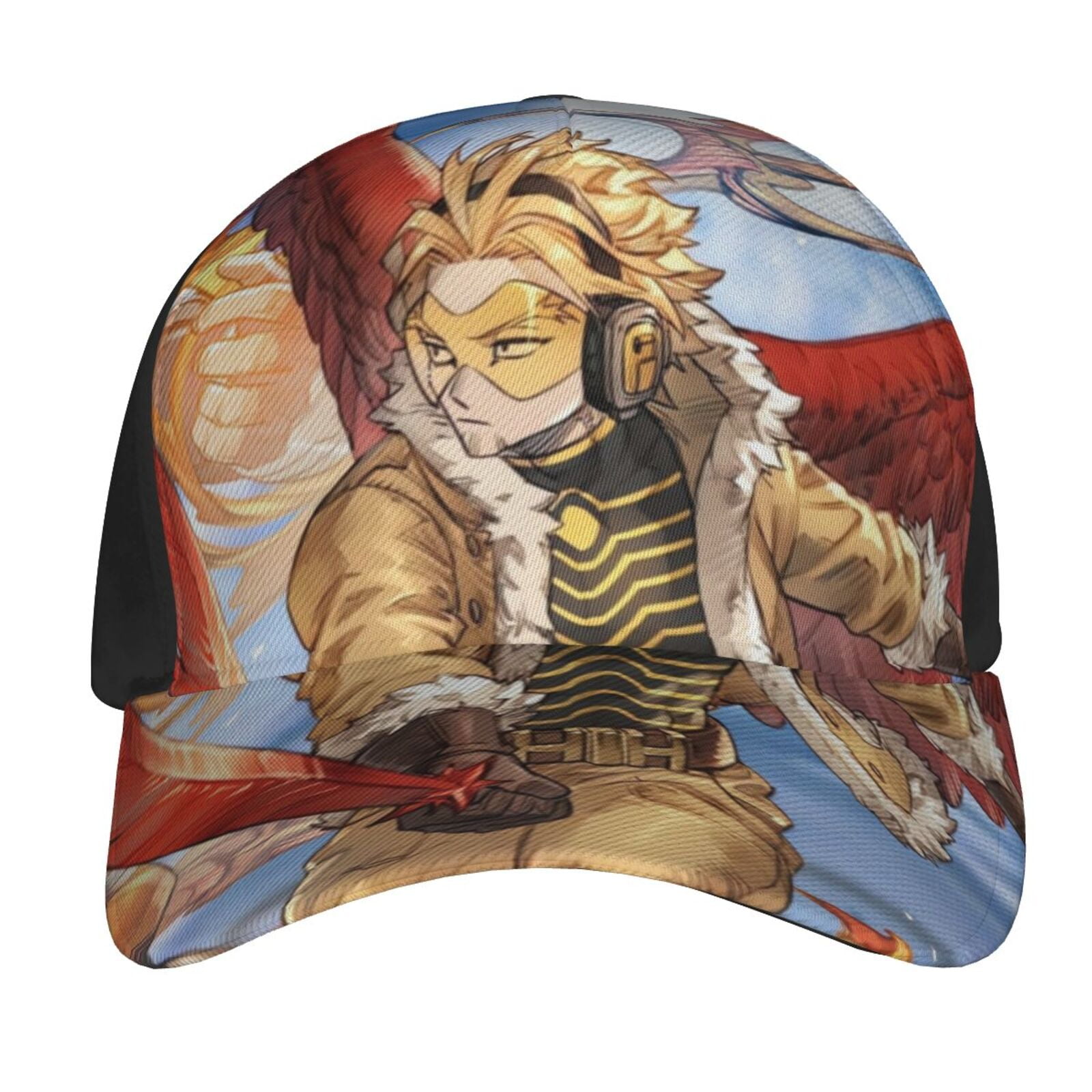 My Hero Academia Hawks Baseball Hat Hip Hop Caps Sun Hat Outdoor ...