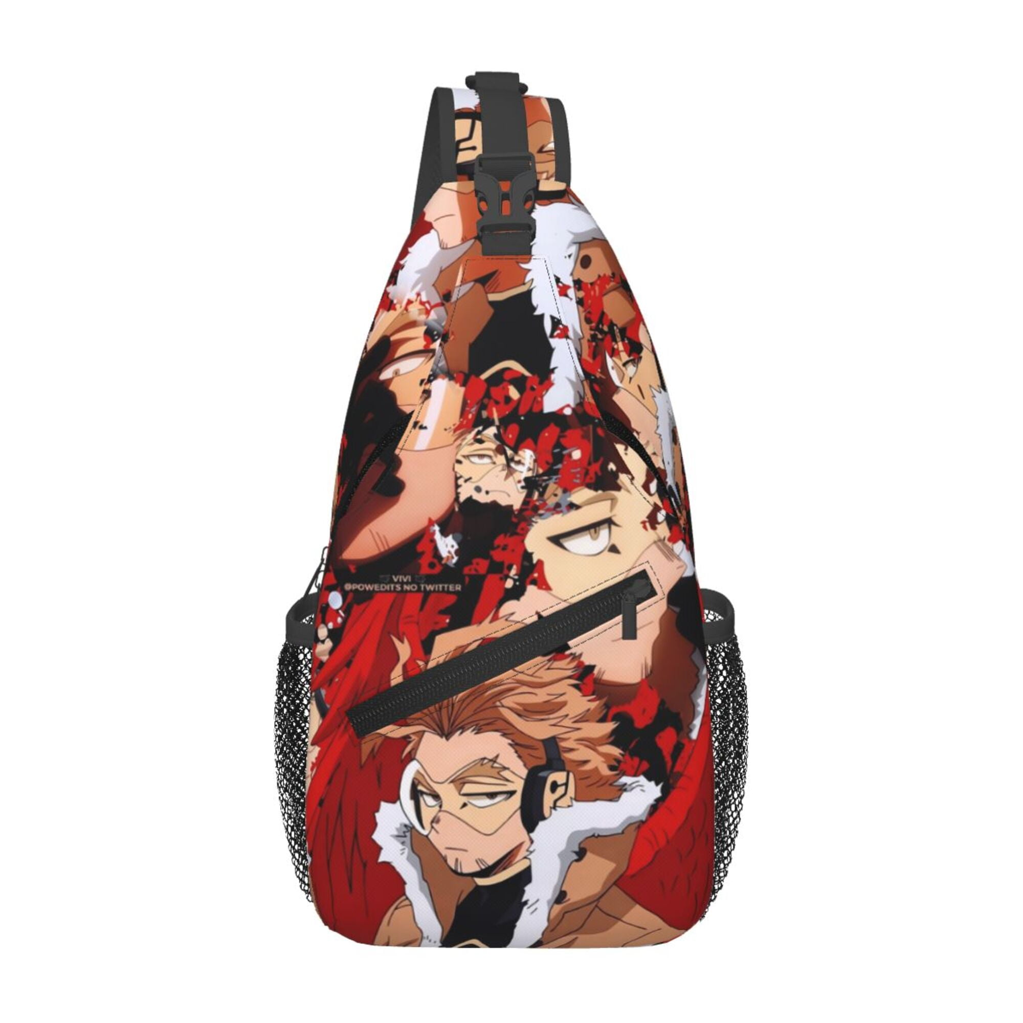 My Hero Academia Hawks Crossbody Backpack Sling Bag for Men Women One ...