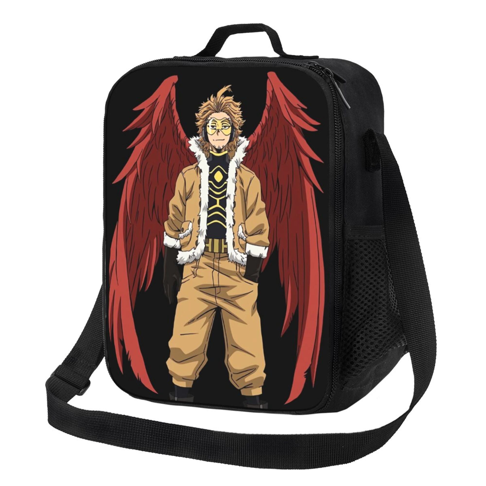 My Hero Academia Hawks Lunch Bag Lunch Box Lightweight Durable Lunch ...