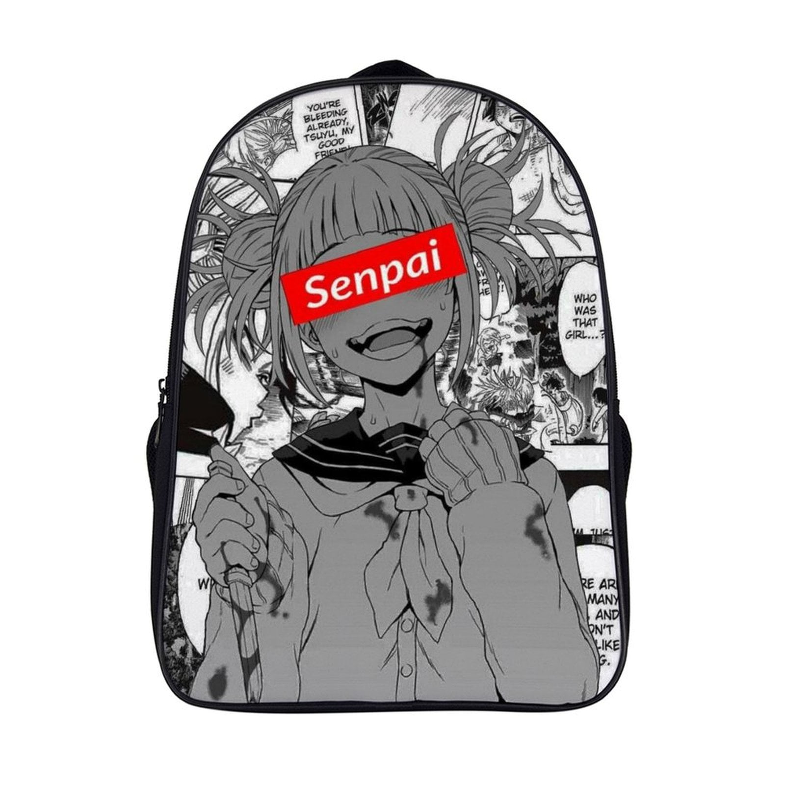 My Hero Academia Himiko Toga 16 Inch Backpack with 2 Compartment, Large ...