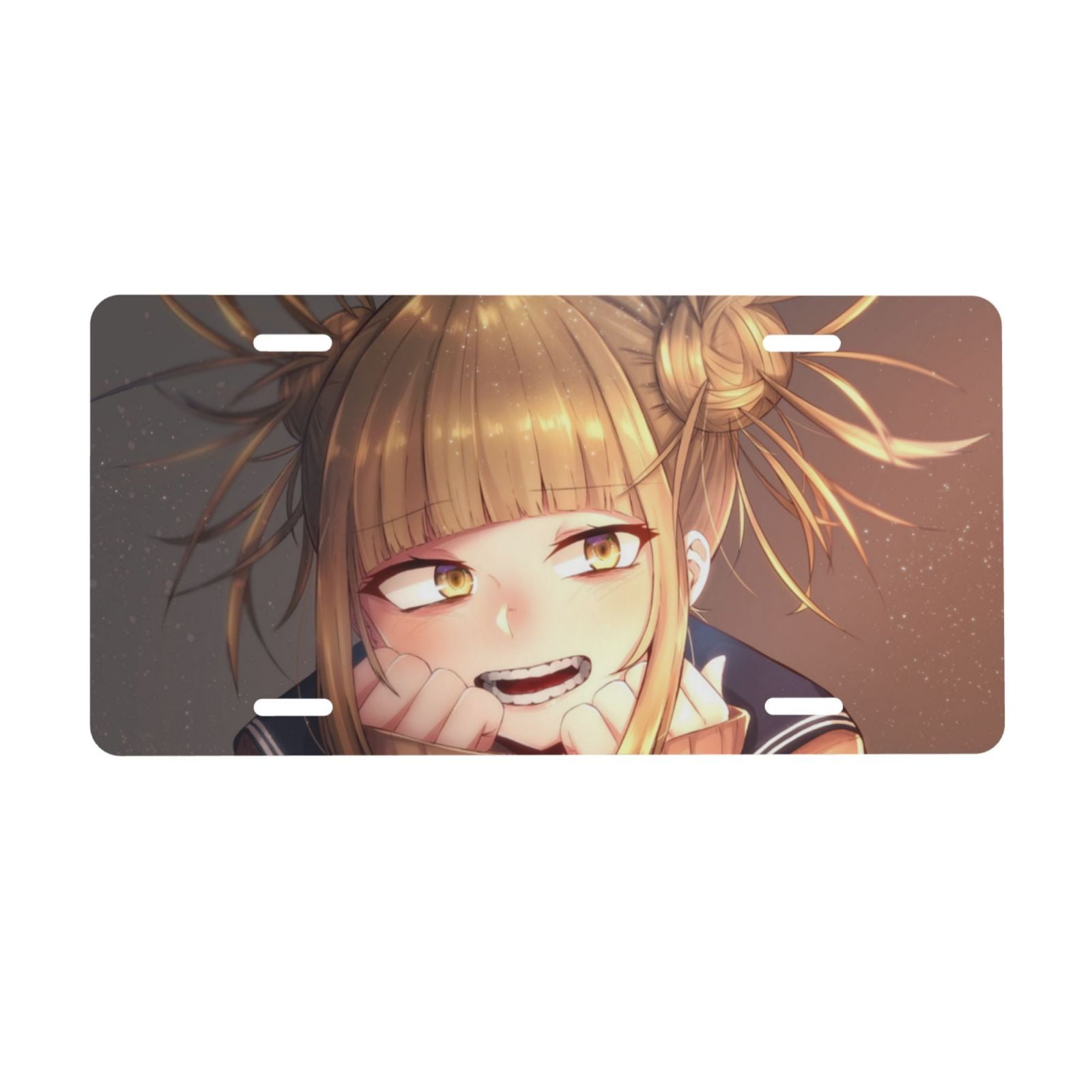 My Hero Academia Himiko Toga Aesthetic License Plate Cover Aluminum ...