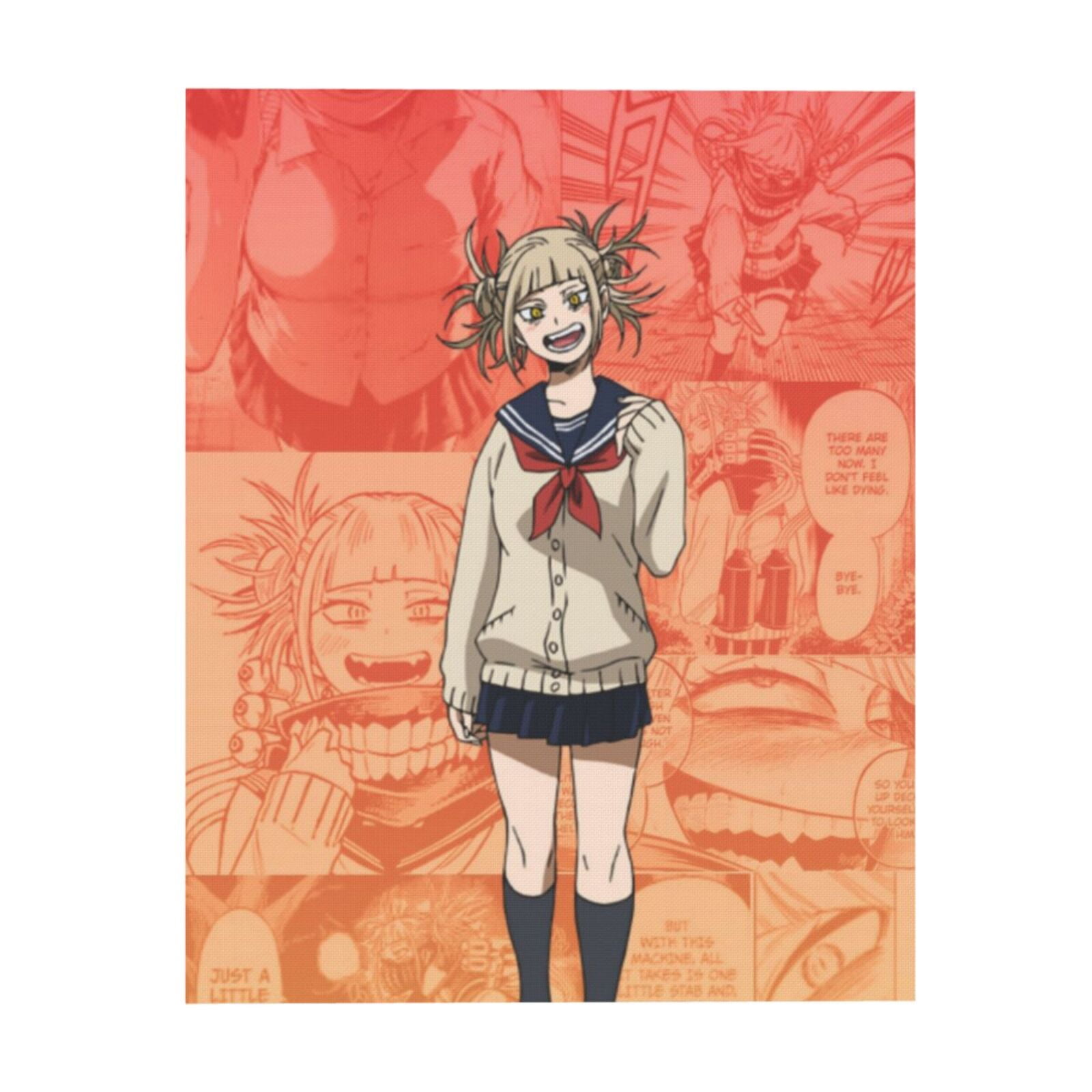 My Hero Academia Himiko Toga Anime Canvas Decorative Poster Art Picture ...