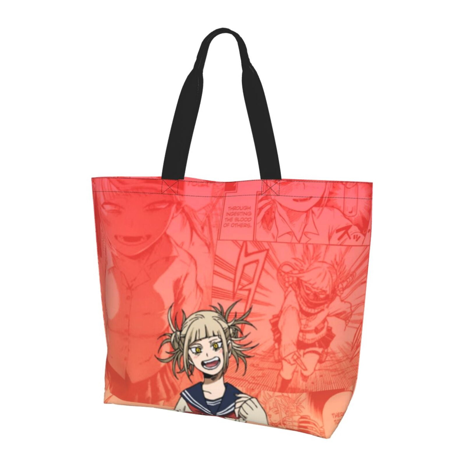 My Hero Academia Himiko Toga Anime Tote Bags Reusable Women Shoulder ...