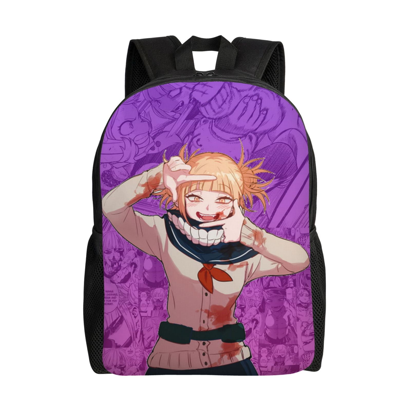 My Hero Academia Himiko Toga Backpack Lightweight Unisex Basic Daypack ...