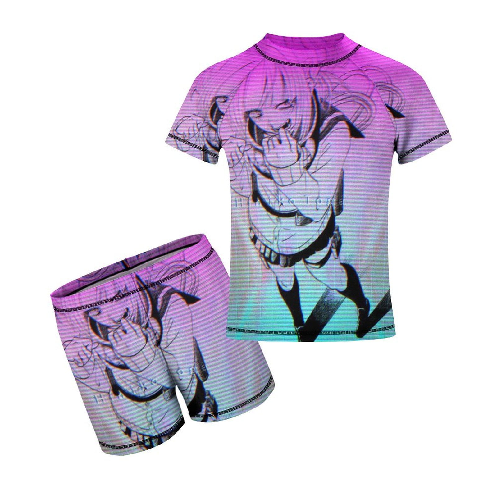 My Hero Academia Himiko Toga Boys 2-Piece Swimsuit Set Bathing Suit ...