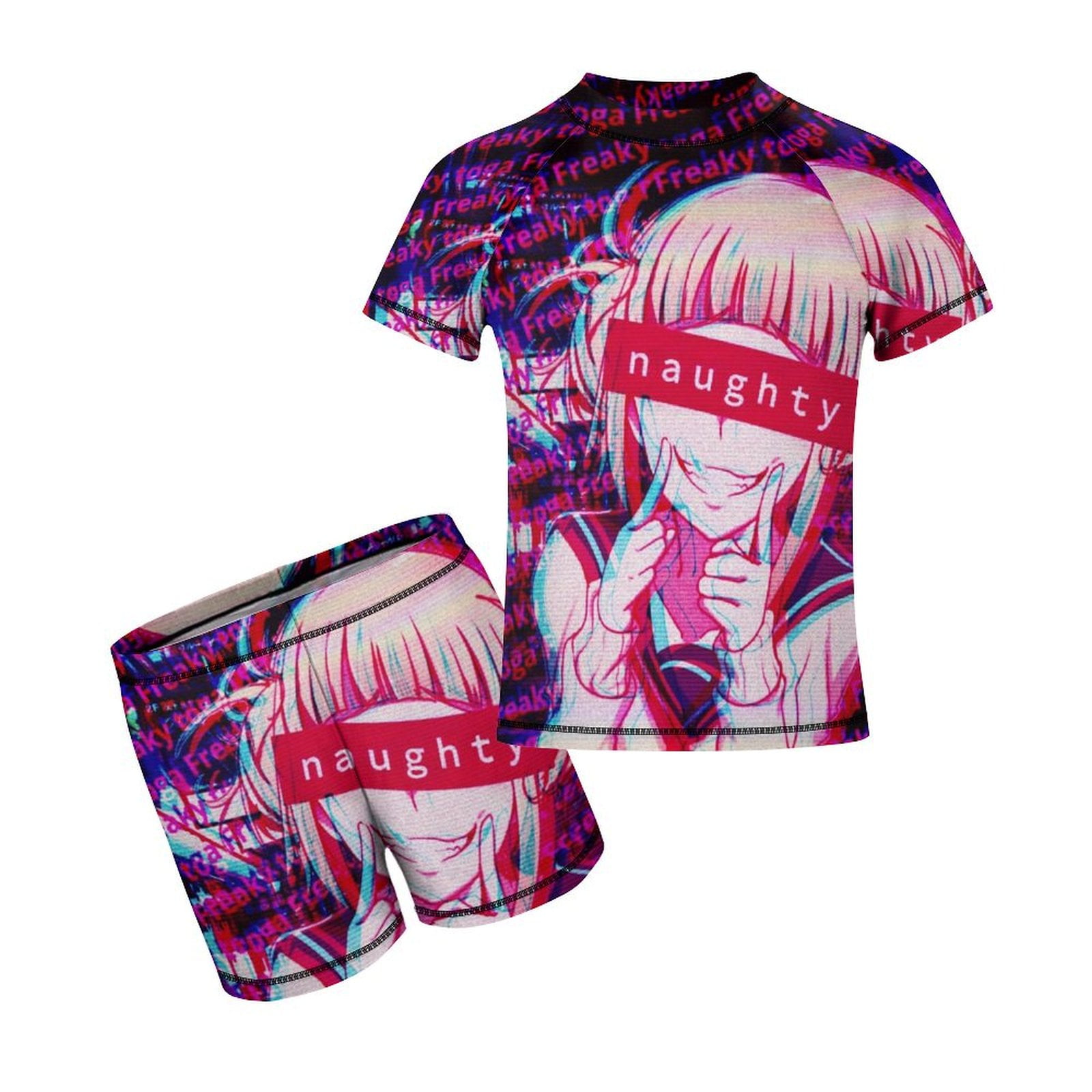 My Hero Academia Himiko Toga Boys 2-Piece Swimsuit Set Bathing Suit ...