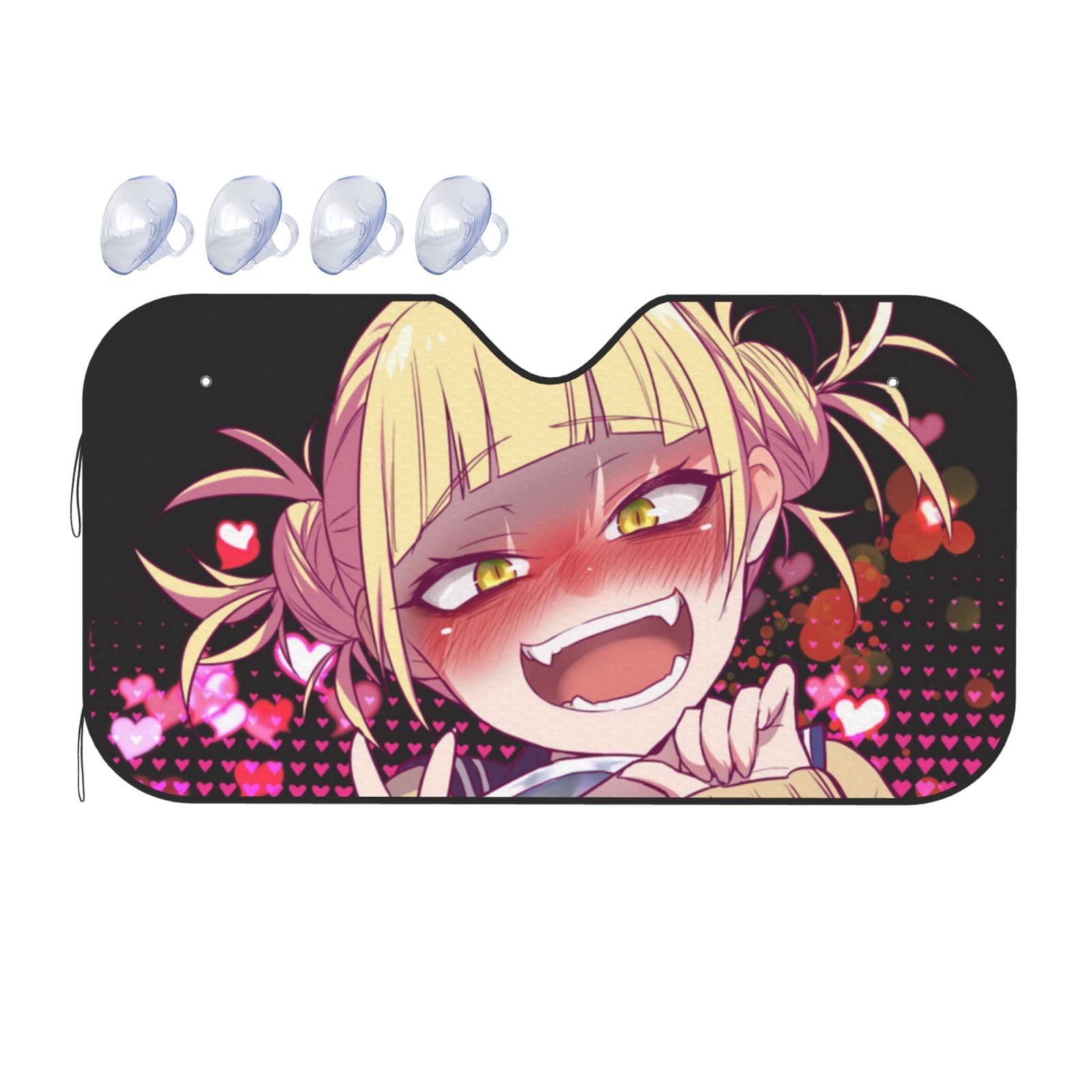 My Hero Academia Himiko Toga Car Sun Shade Windshield Sunshade Aluminum ...