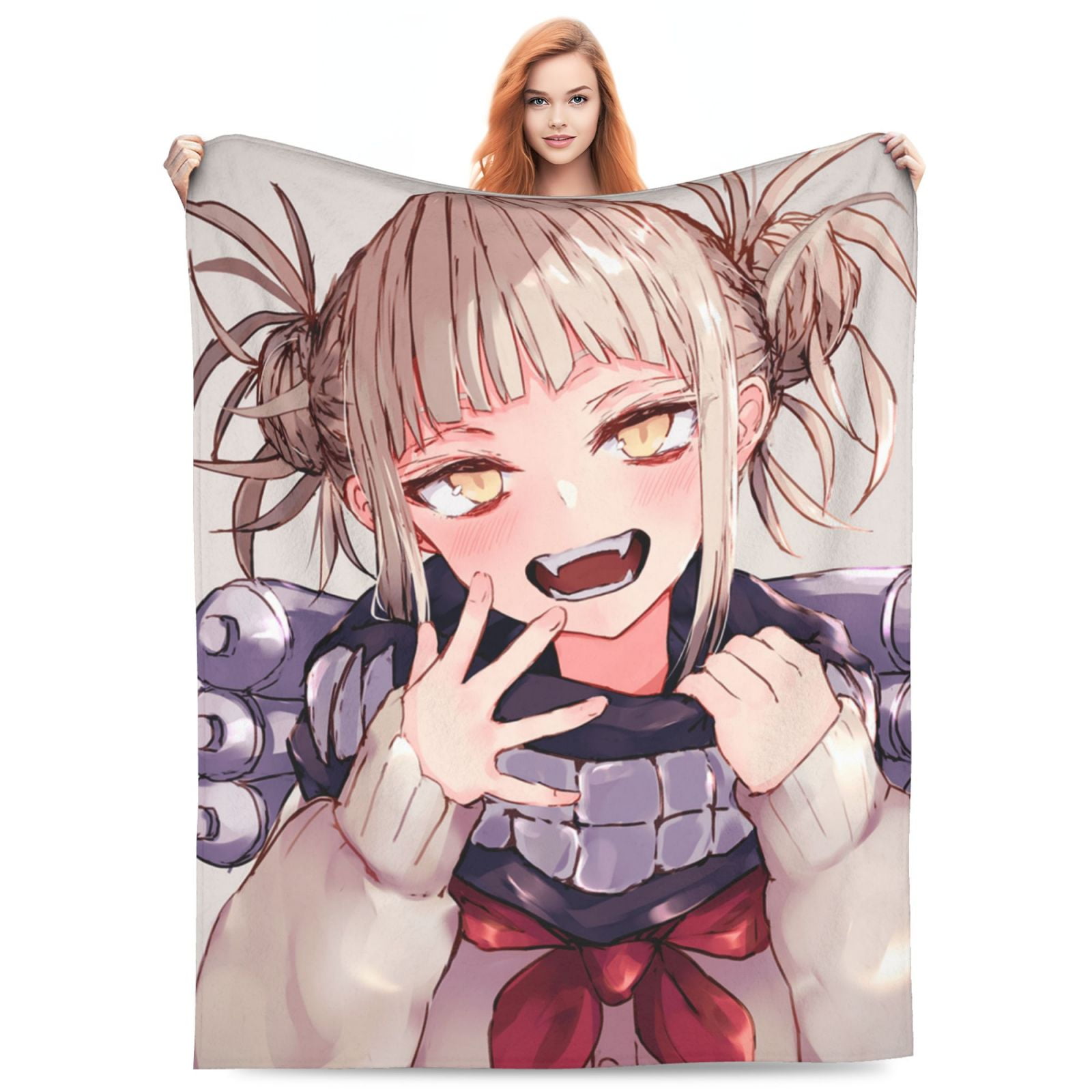 My Hero Academia Himiko Toga Cute Flannel Blanket Ultra-Soft Micro ...