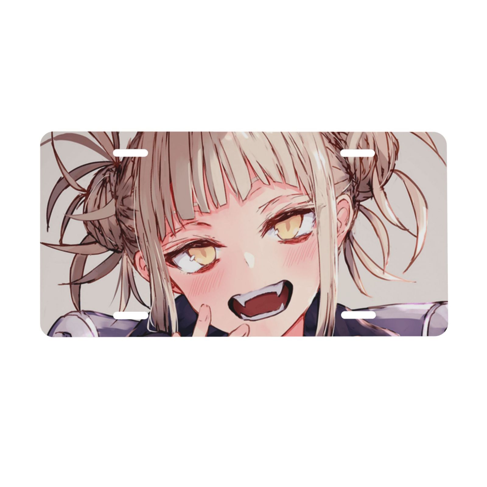 My Hero Academia Himiko Toga Cute License Plate Cover Aluminum Novelty ...