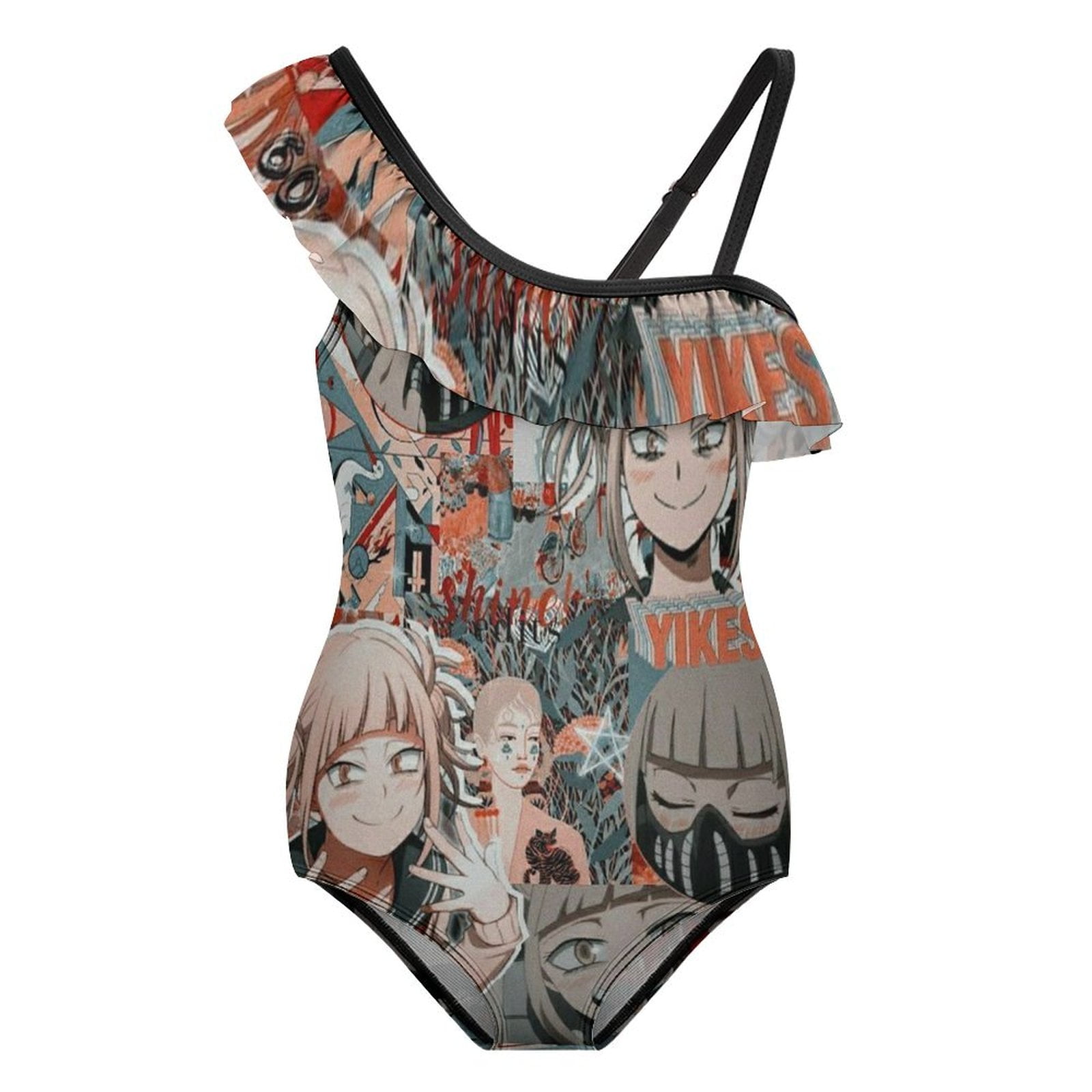 My Hero Academia Himiko Toga Cute One-Piece Swimsuit for Girls ...