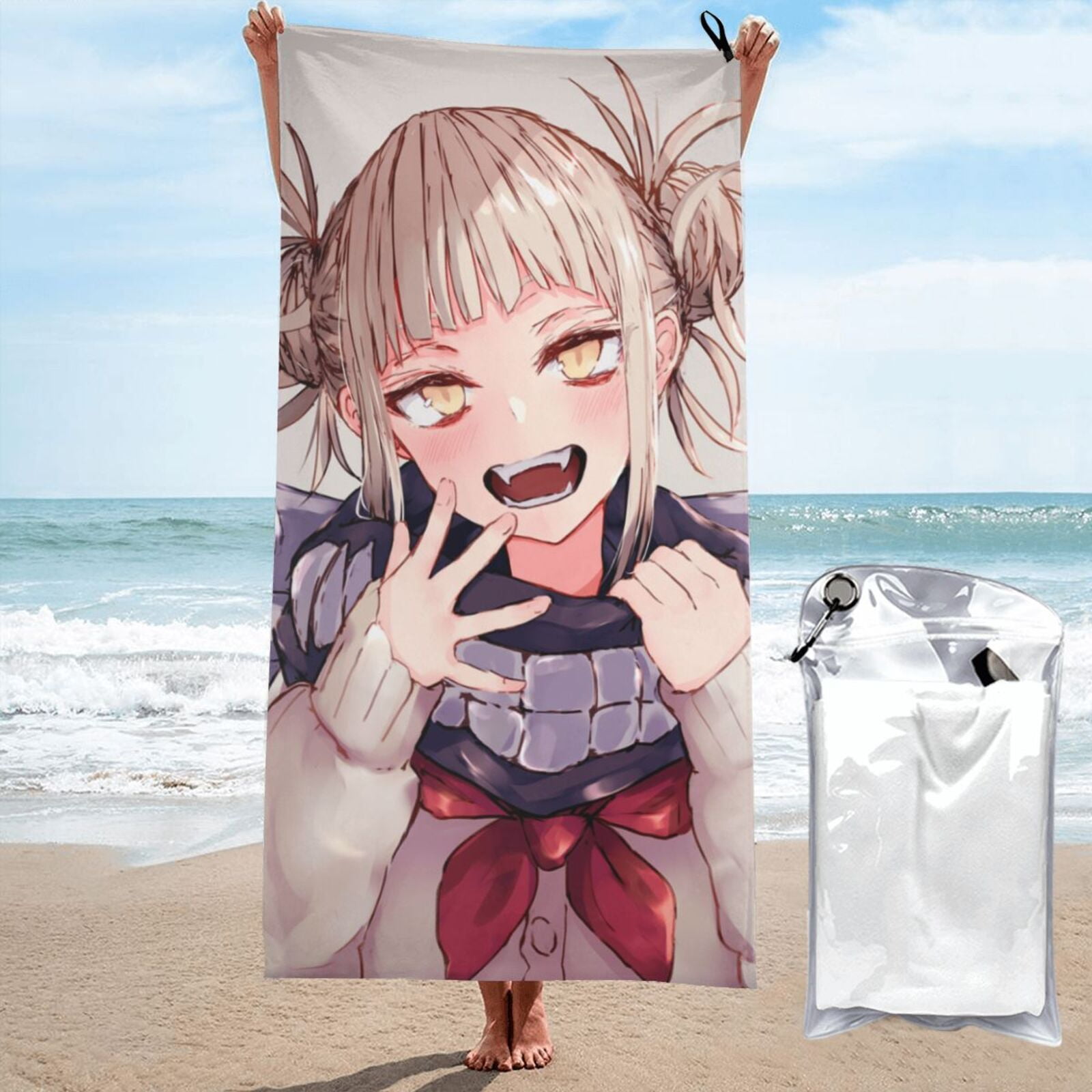 My Hero Academia Himiko Toga Cute Quick Dry Bath Towel Lightweight Soft ...